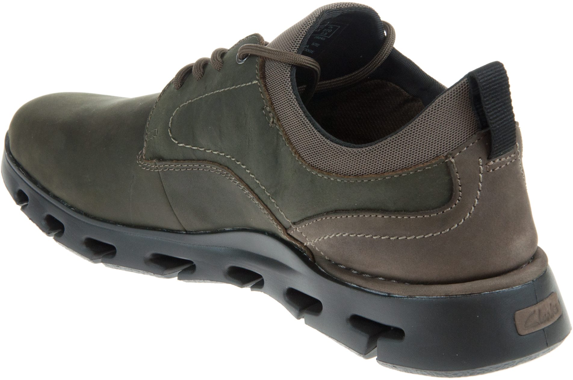 Clarks Nature X Two Olive 26168417 - Casual Shoes - Humphries Shoes
