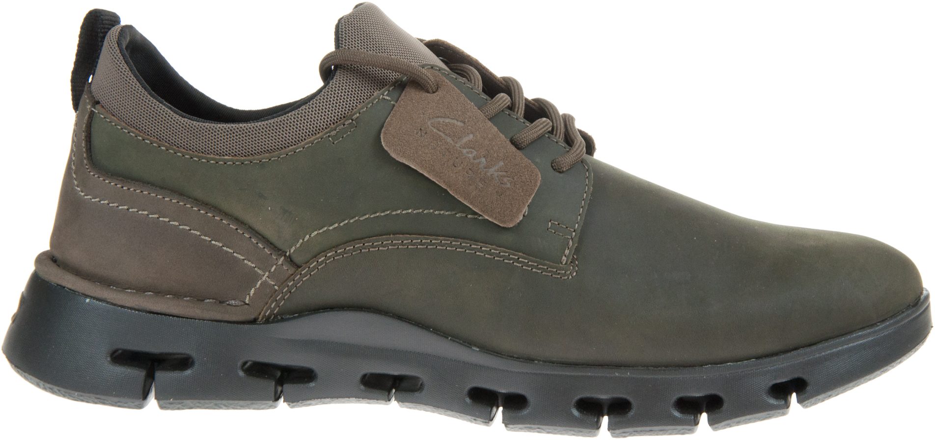Clarks Nature X Two Olive 26168417 - Casual Shoes - Humphries Shoes