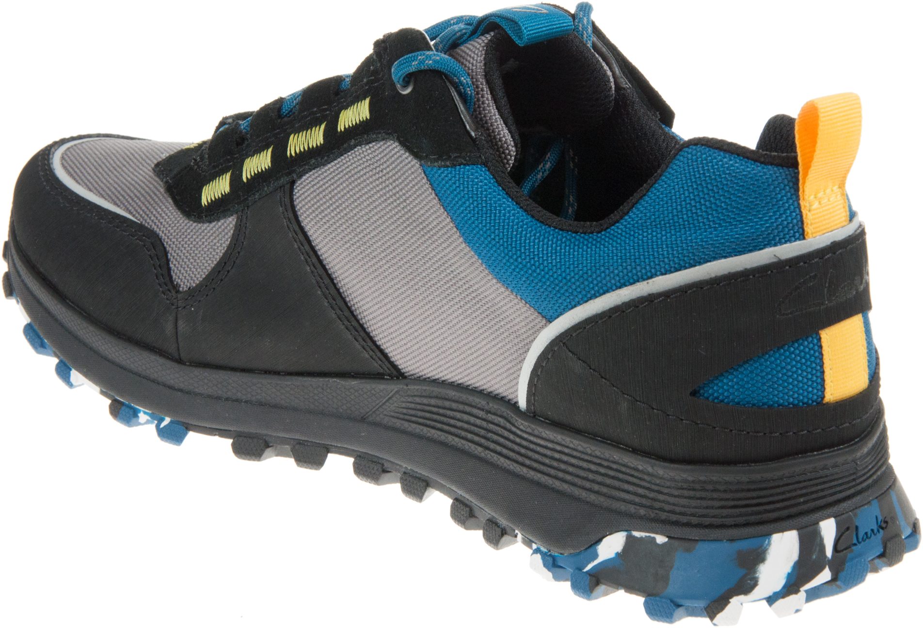 Clarks ATL Trek Walk Waterproof Grey Combi 26169123 - Outdoor Shoes ...