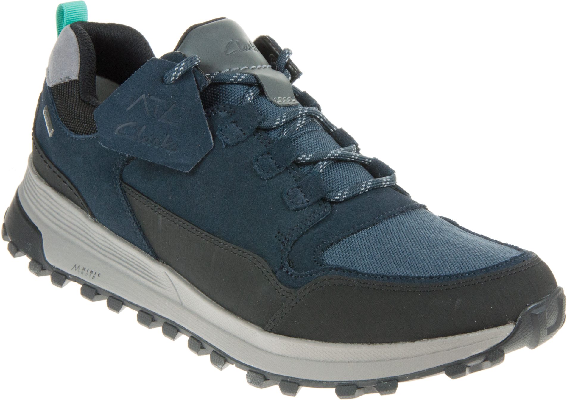 Clarks ATL Trek Lo Gore-Tex Navy Combi 26161208 - Casual Shoes ...