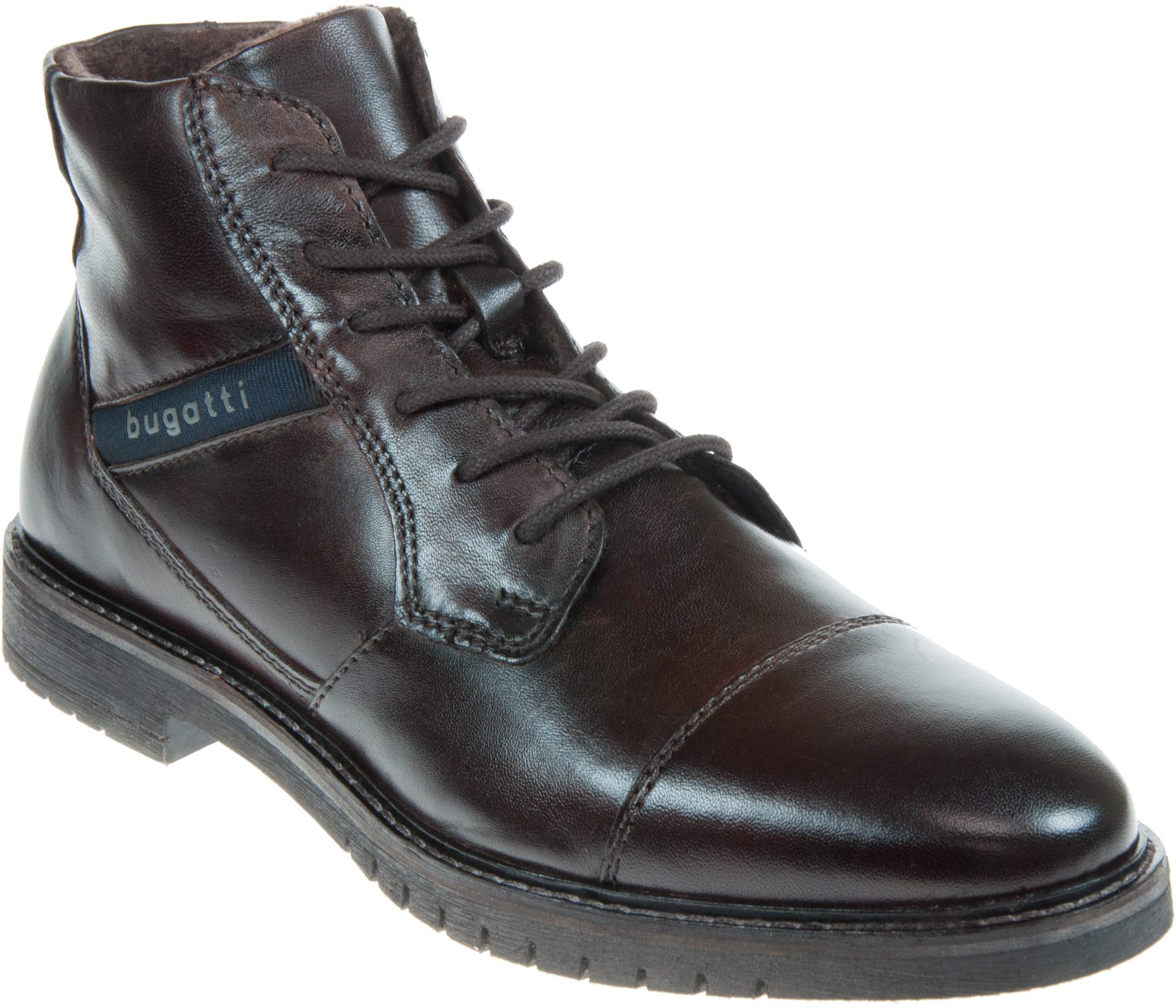 Bugatti Shoes Caj Mid Brown 331 8373A 4100 6400 - Casual Boots ...