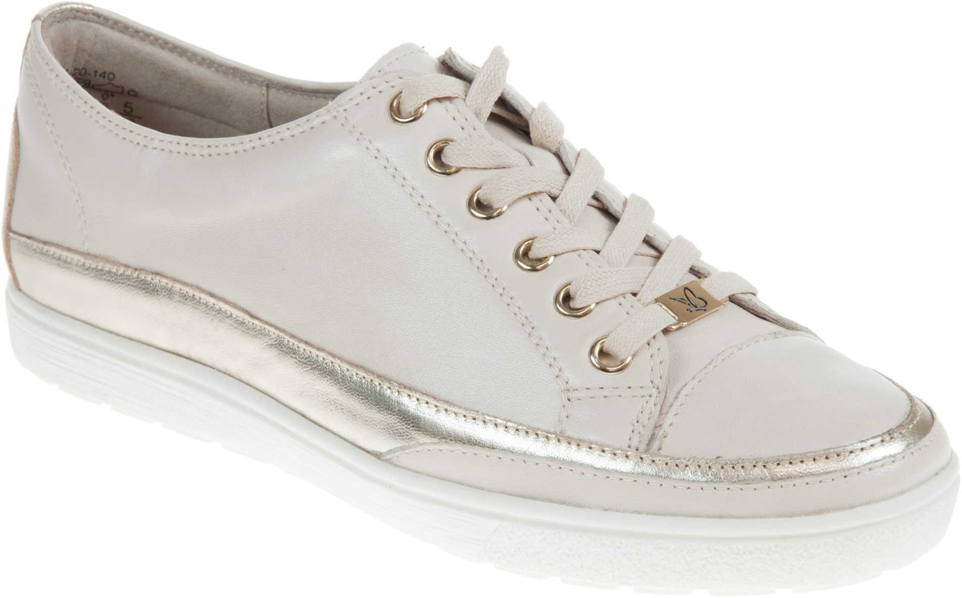 Caprice Manou Cream Perlato 23654-20 140 - Everyday Shoes - Humphries Shoes