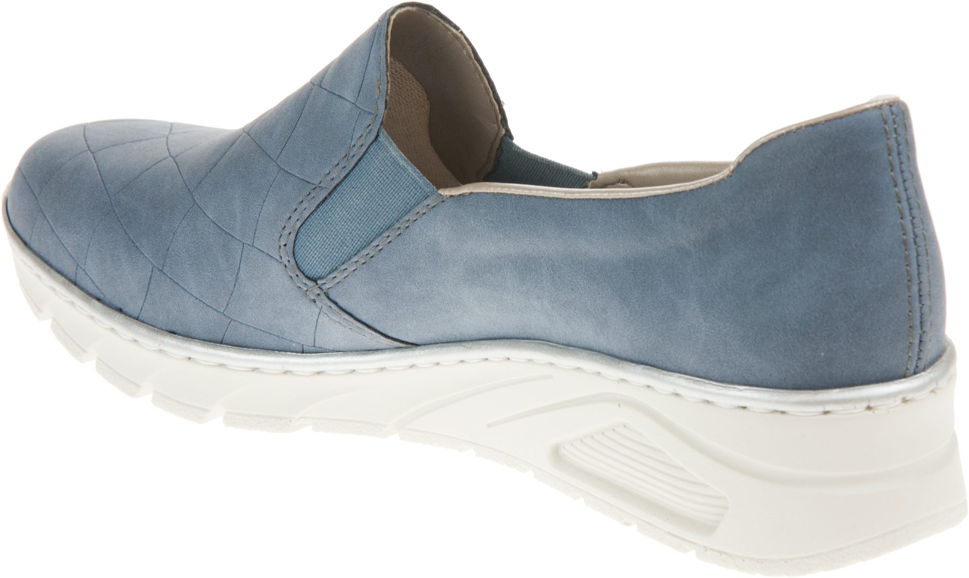 Rieker Doris Lightblue N3363 10 - Everyday Shoes - Humphries Shoes
