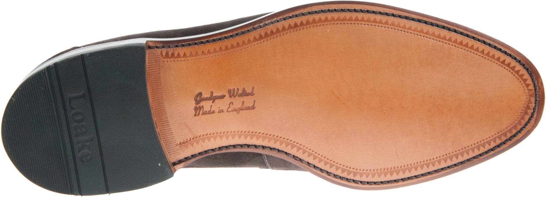 Loake Imperial Dk Brown Suede IMPDKS - Formal Shoes - Humphries Shoes