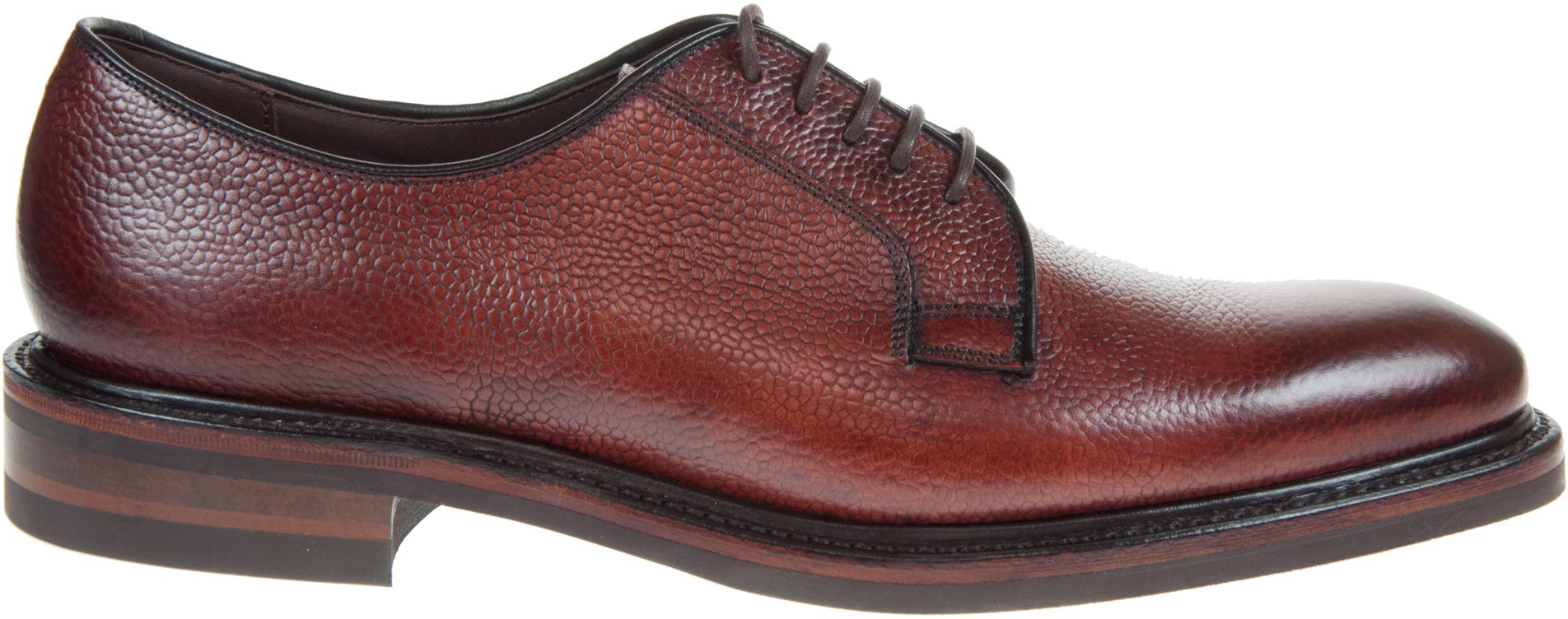 Loake Troon Rosewood Grain TROROG - Formal Shoes - Humphries Shoes