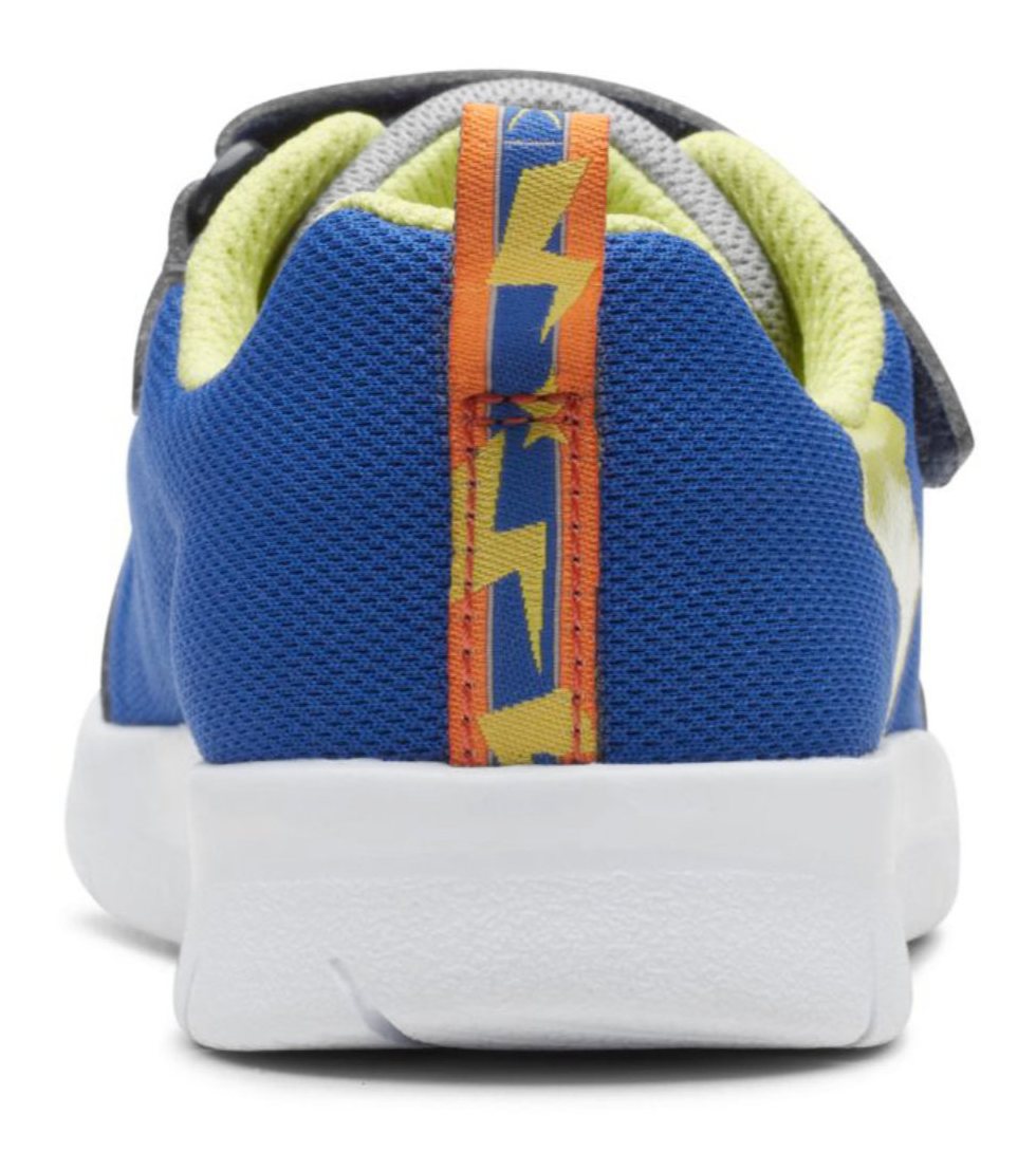 Clarks Ath Yell Kids Blue Combi 26172914 - Boys Shoes - Humphries Shoes