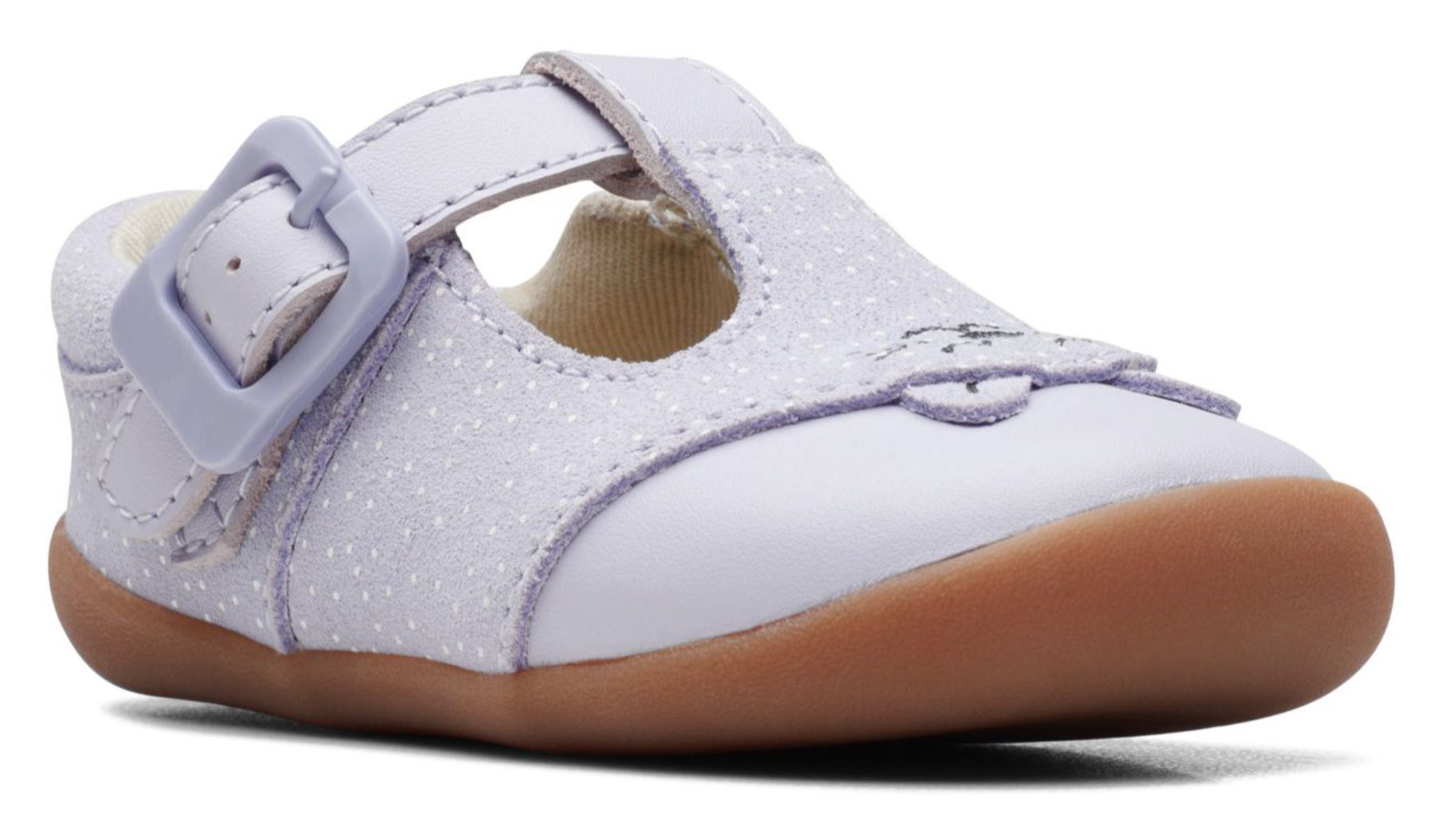 Clarks Roamer Cub Toddler Lilac 26172309 - Girls Shoes - Humphries Shoes