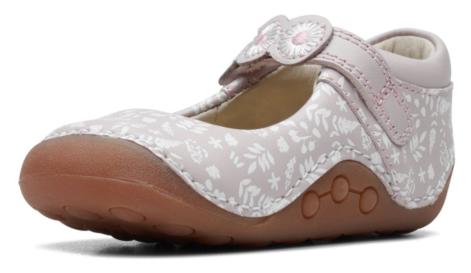 Clarks Tiny Flora Toddler Pink 26171821 - Girls Shoes - Humphries Shoes