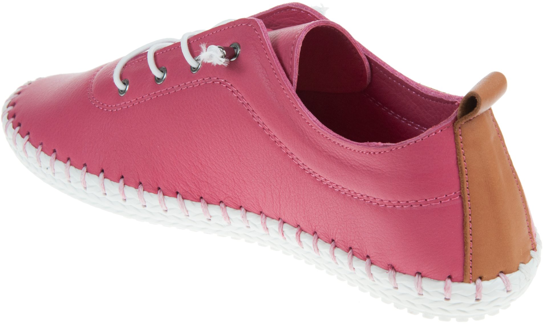 Lunar St Ives Raspberry FLE030 RA - Everyday Shoes - Humphries Shoes