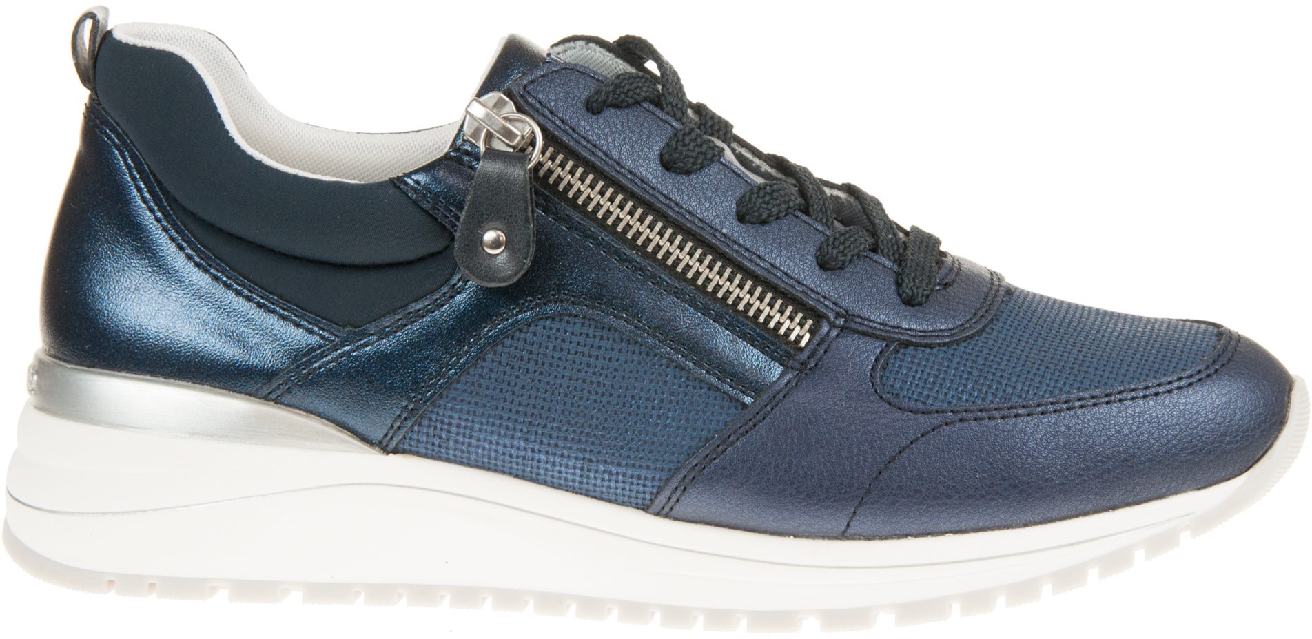 Remonte Elmira Blue-Metallic R3702-14 - Everyday Shoes - Humphries Shoes