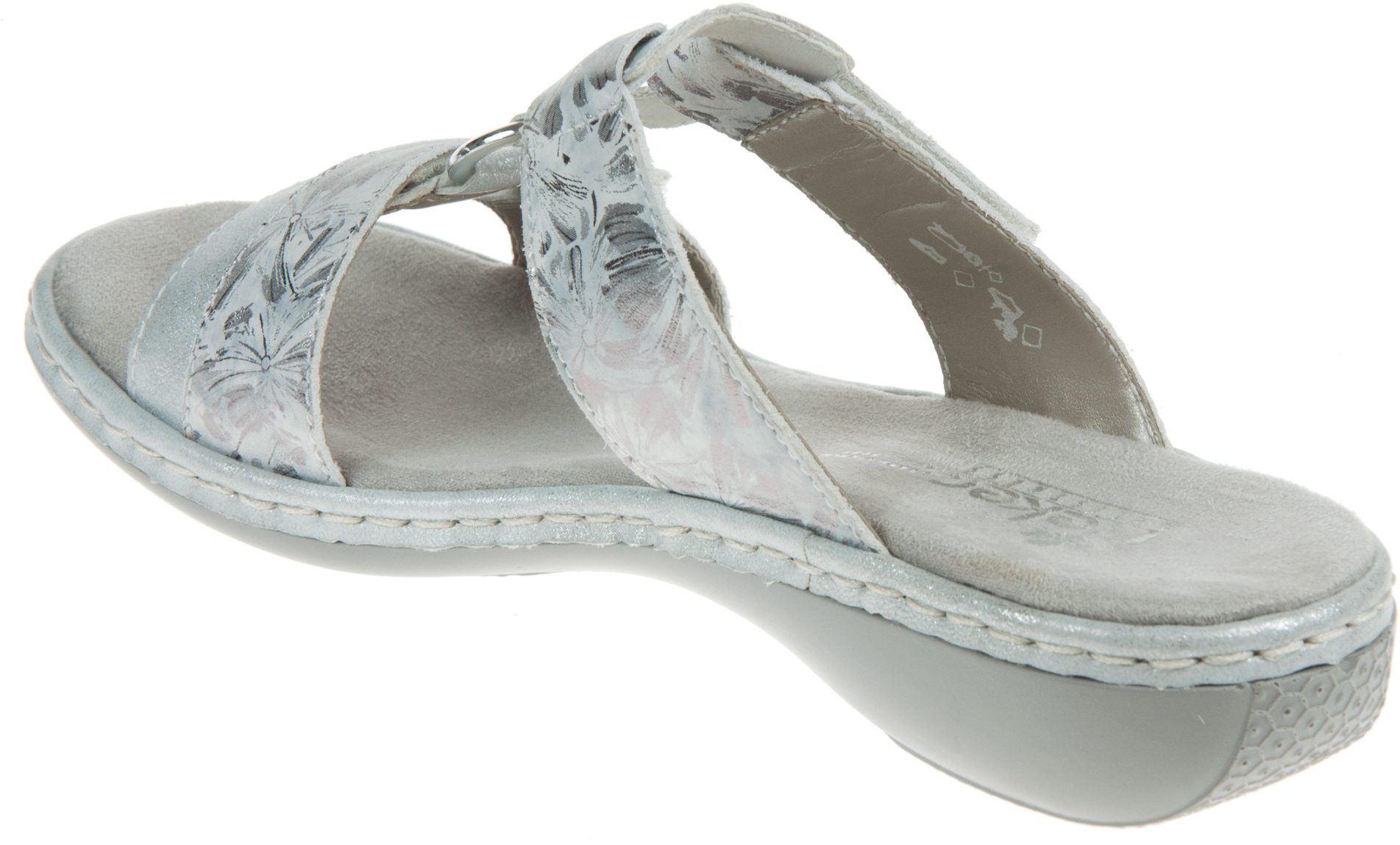 Rieker Regina Ice 659X6-80 - Mule Sandals - Humphries Shoes