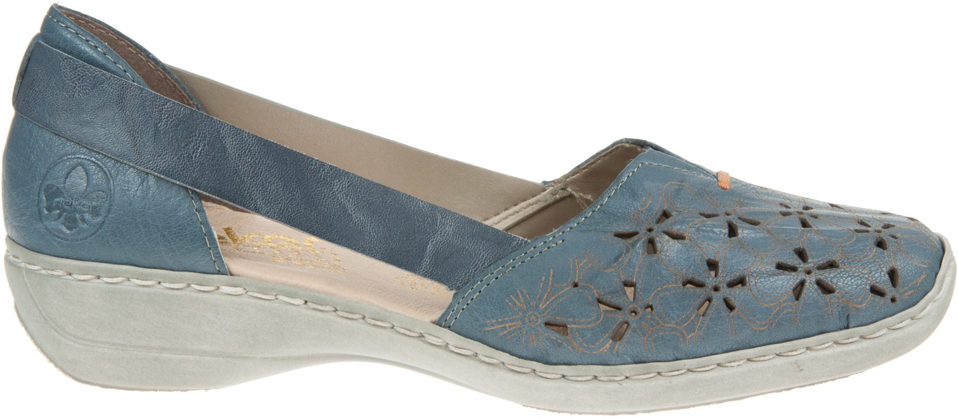 Rieker Doris Azure 41356-12 - Everyday Shoes - Humphries Shoes