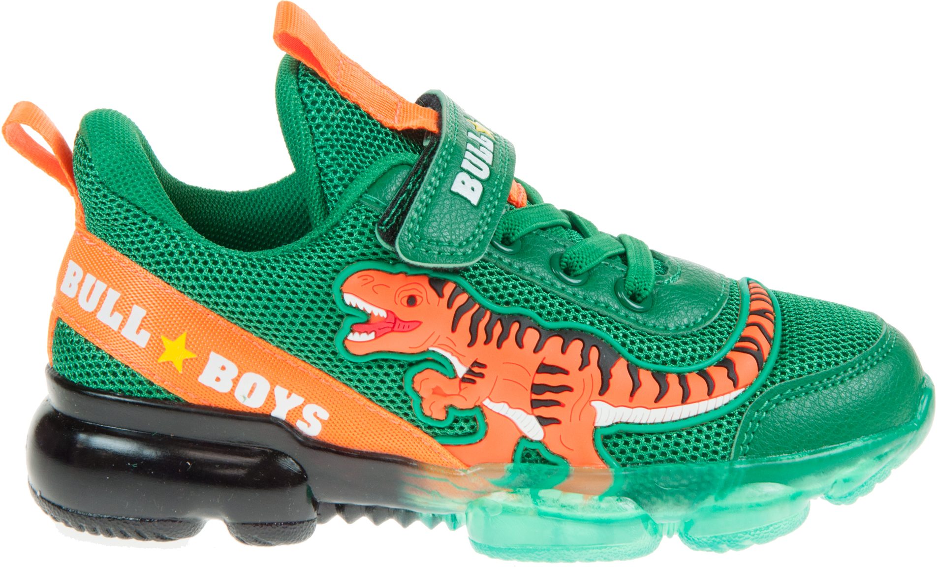 Bull Boys T-Rex Dark Green AL2130 - Boys Shoes - Humphries Shoes