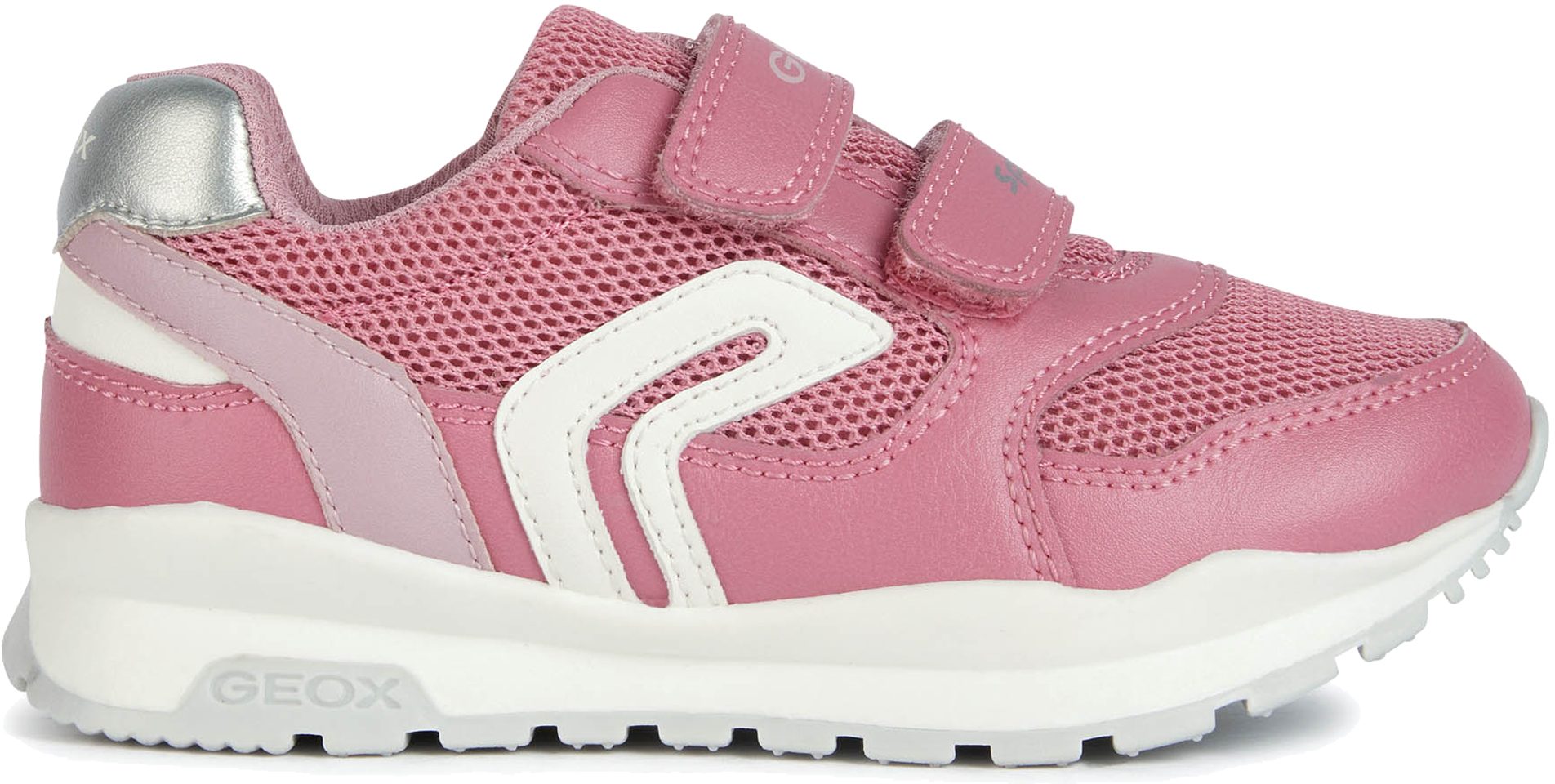 Geox Pavel Junior Dark Pink & White J048CA 01454 C8241 - Girls Trainers ...