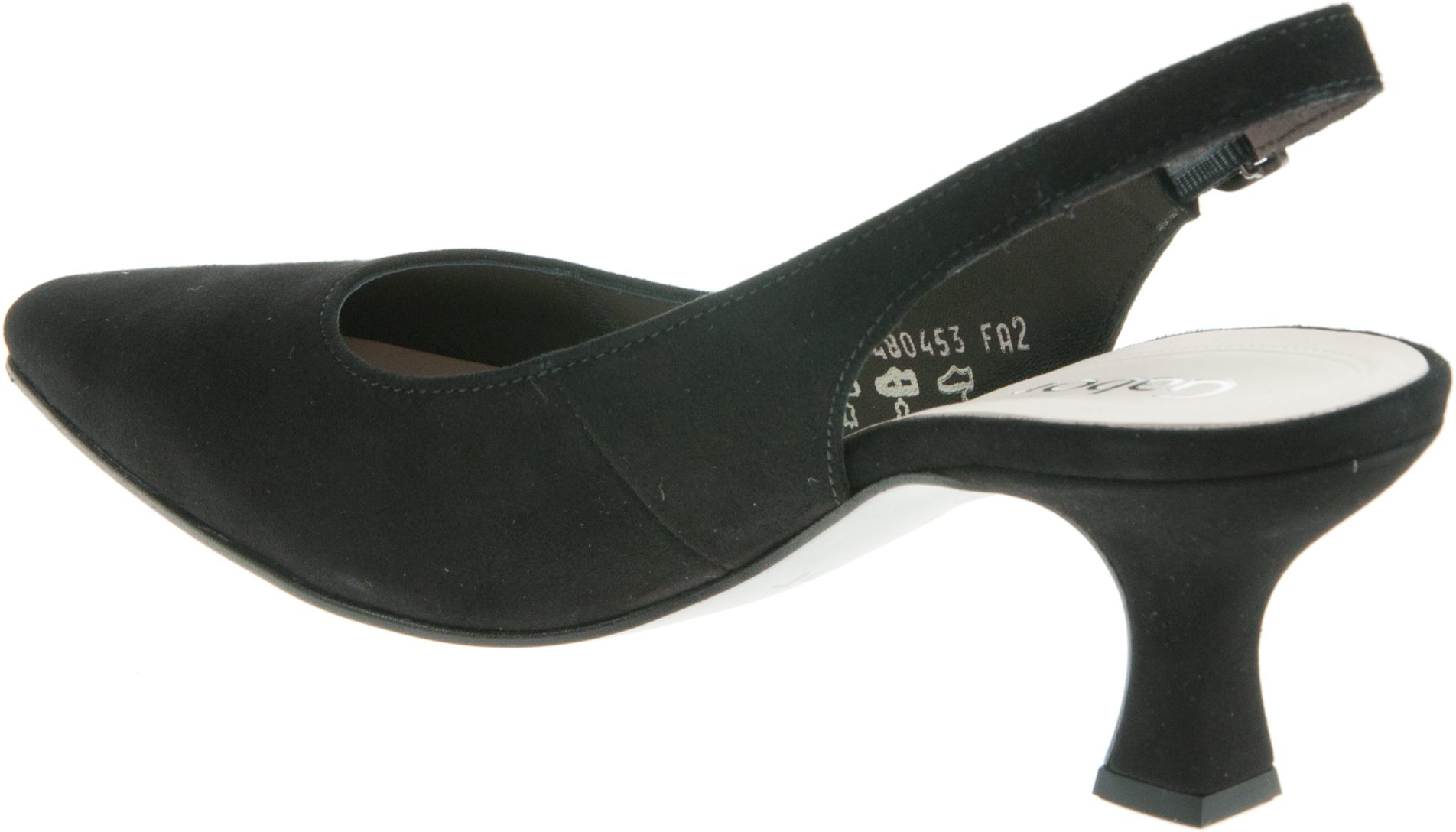 Gabor Lindy Black 21.510.17 - Court Shoes - Humphries Shoes