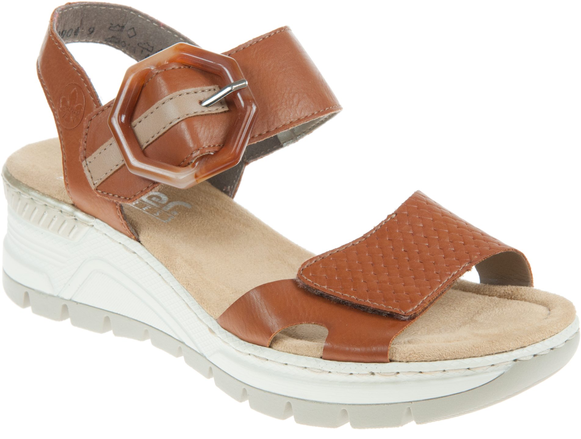 Rieker Rose Cayenne 66474-24 - Evening Sandals - Humphries Shoes