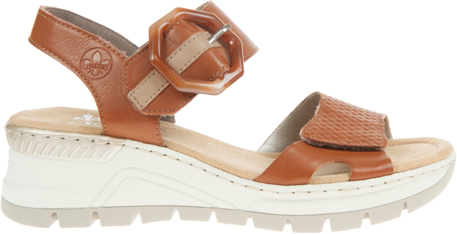 Rieker Rose Cayenne 66474-24 - Evening Sandals - Humphries Shoes