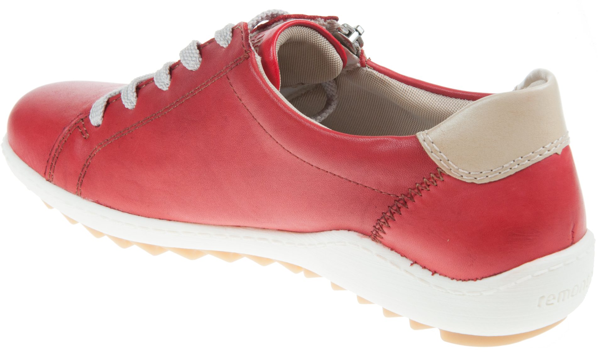 Remonte Liv Flame Red & Biscuit R1432-33 - Everyday Shoes - Humphries Shoes