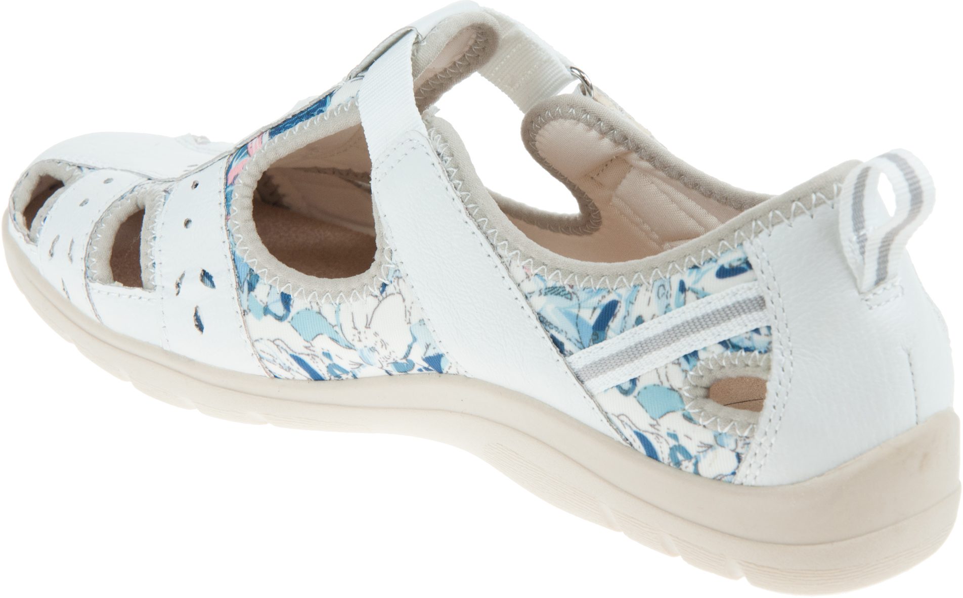 Free Spirit Cleveland White/Multi 40701 - Everyday Shoes - Humphries Shoes