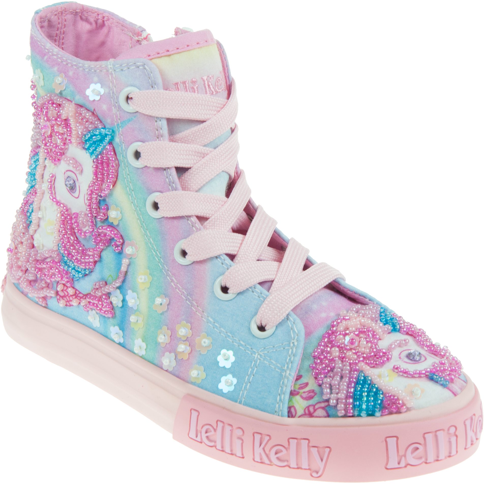 Lelli Kelly Unicorn Mid Multi Canvas ED3488 - Girls Canvas Styles ...