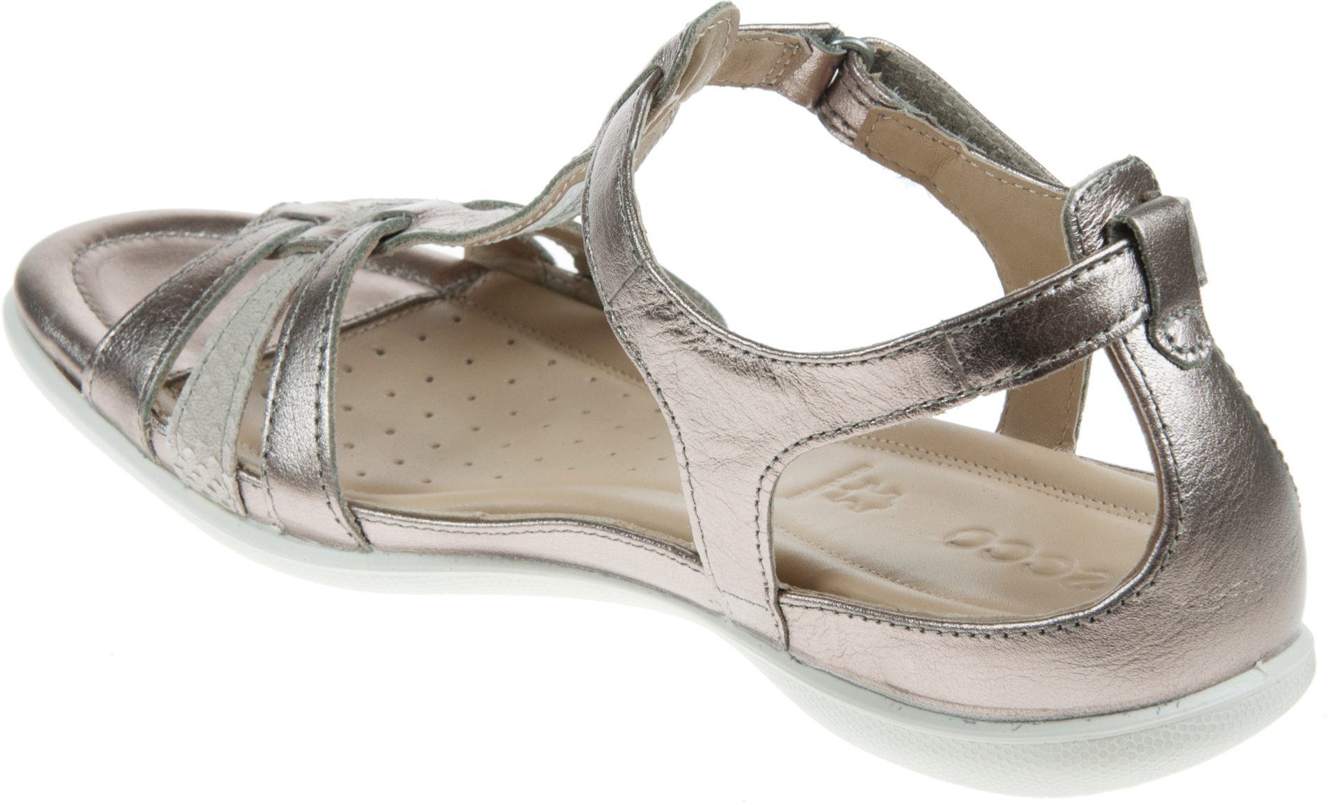 Ecco Flash Warm Grey Meta 240873 57462 - Full Sandals - Humphries Shoes