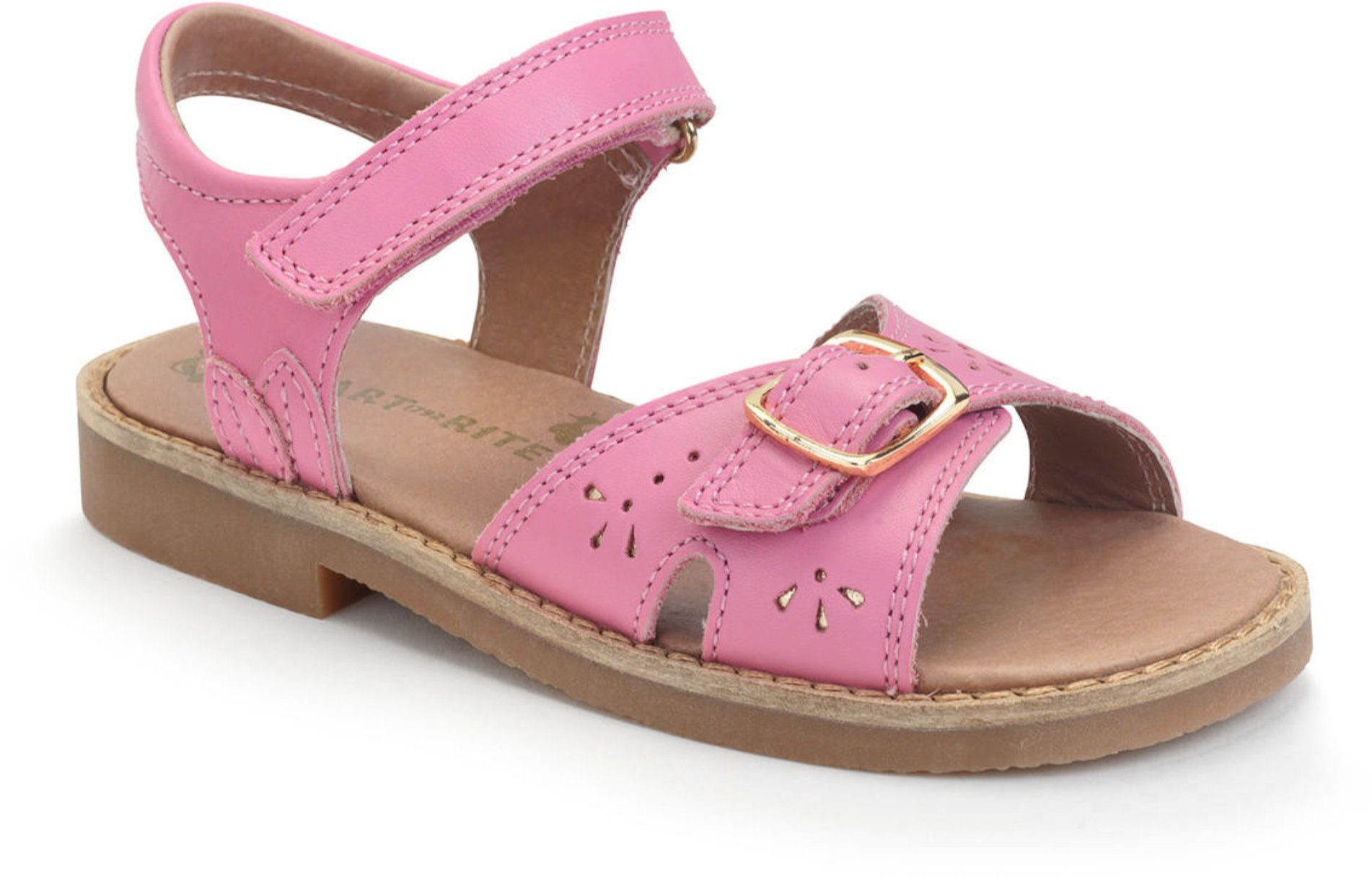 Start-Rite Holiday Rose Pink Leather 5201_6 - Girls Sandals - Humphries ...