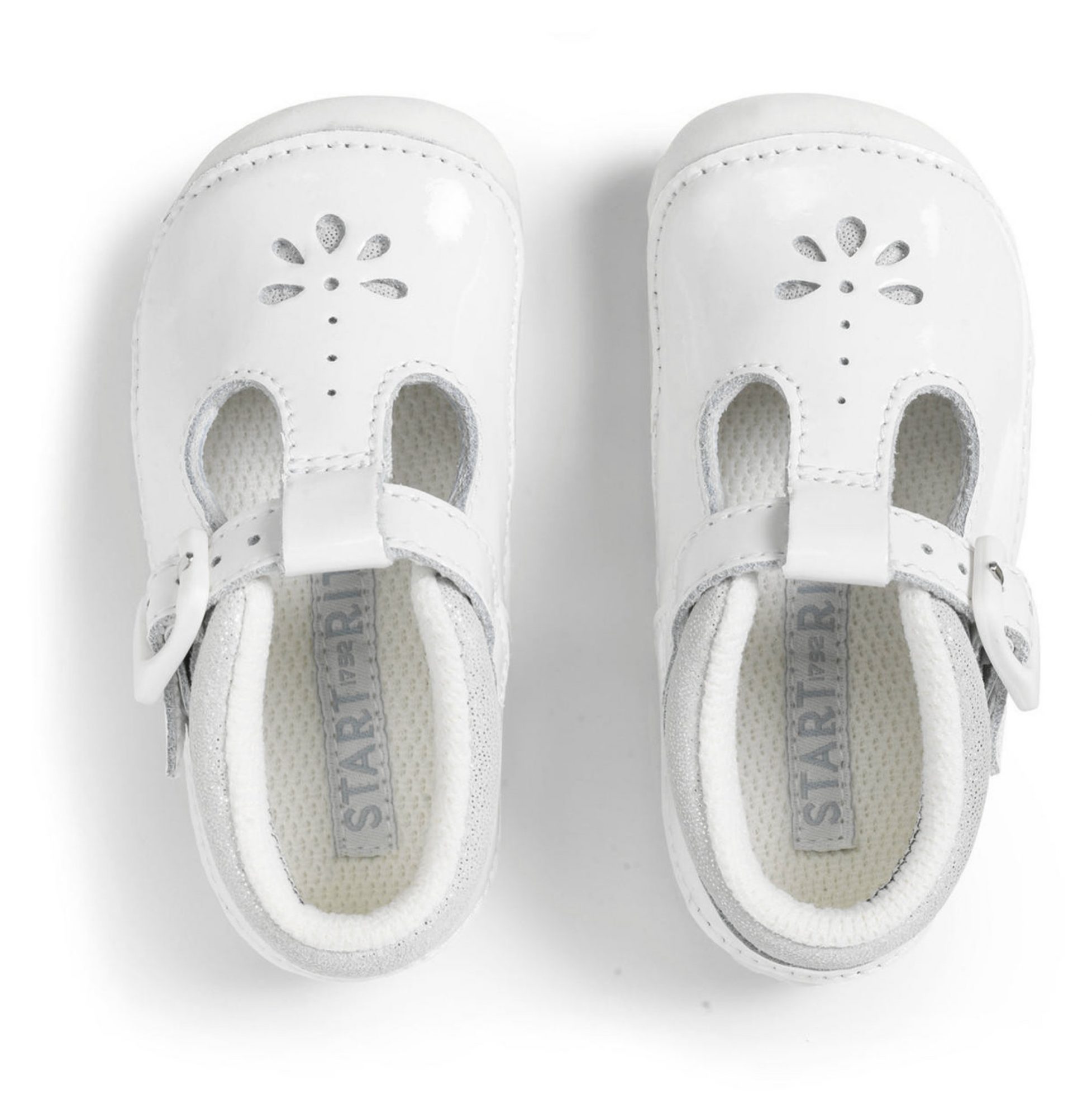 Start-Rite Baby Bubble White Patent 0773_14 - Pre Walkers - Humphries Shoes