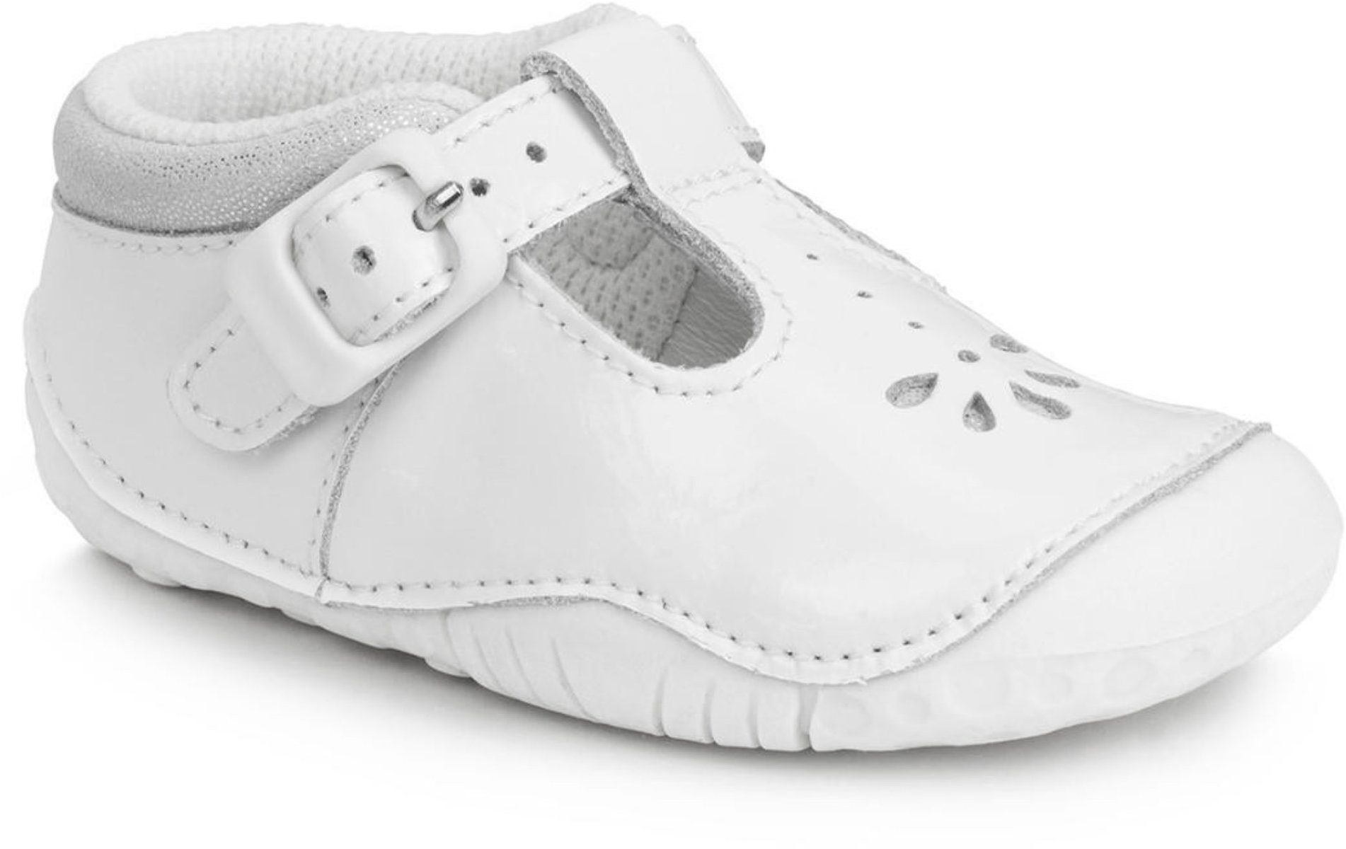 Start-Rite Baby Bubble White Patent 0773_14 - Pre Walkers - Humphries Shoes