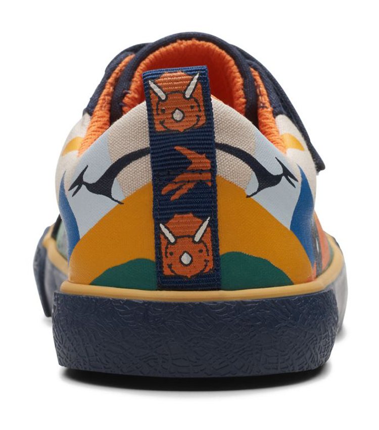 Clarks Foxing Play Kids Navy 26172654 - Boys Canvas Styles - Humphries ...