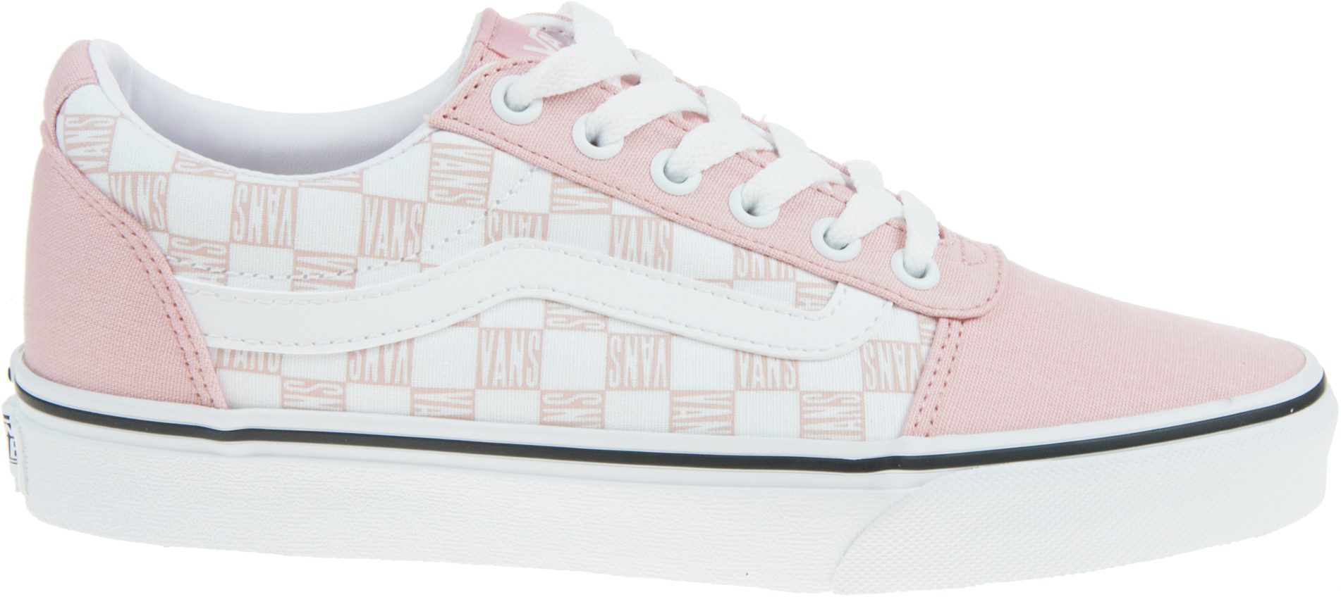 Vans Womens Ward Pink/White Check VN0A5HVCY3K1 - Everyday Shoes ...