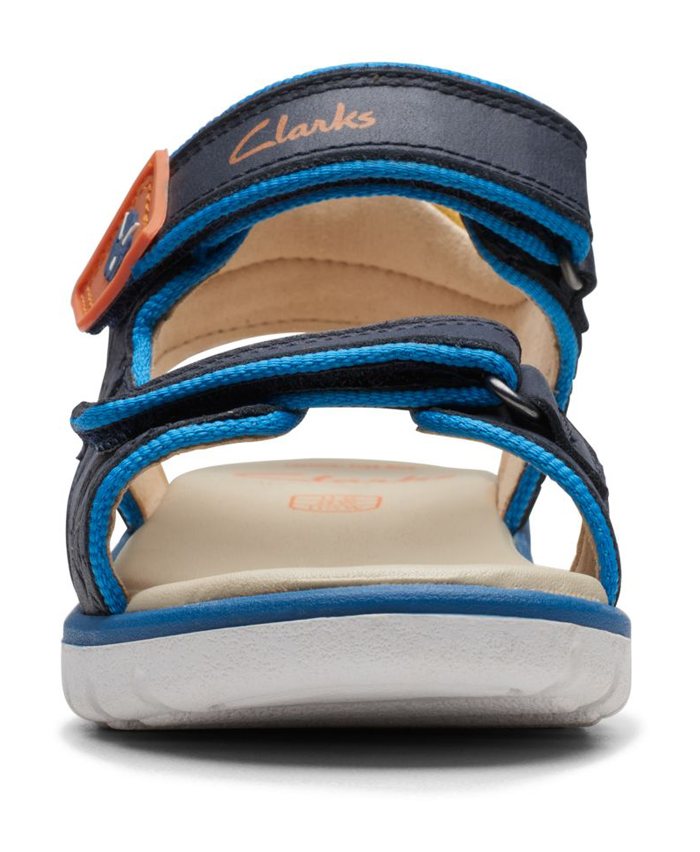 Clarks Roam Plane Kids Navy Leather 26172292 - Boys Sandals - Humphries ...