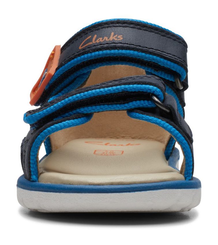 Clarks Roam Plane Toddler Navy Leather 26172295 - Boys Sandals ...
