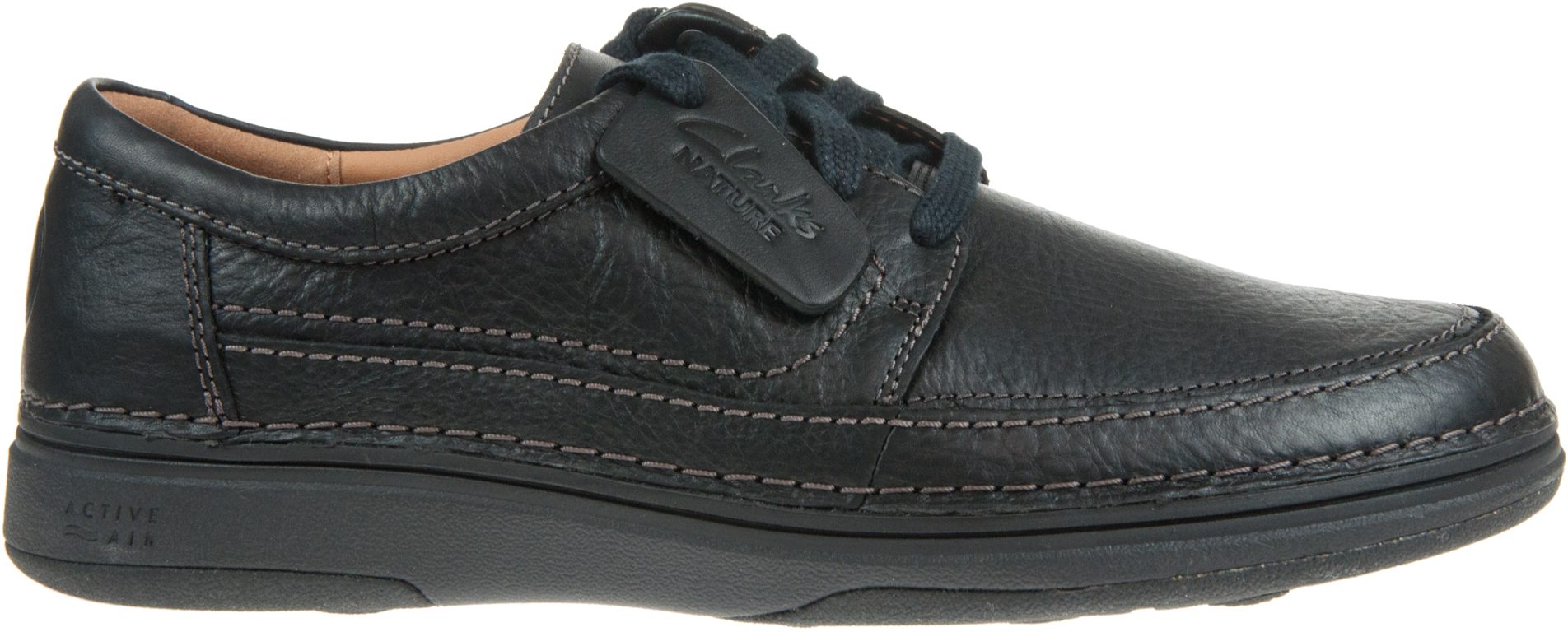 Clarks Nature 5 Lo Black Leather 26168608 - Formal Shoes - Humphries Shoes