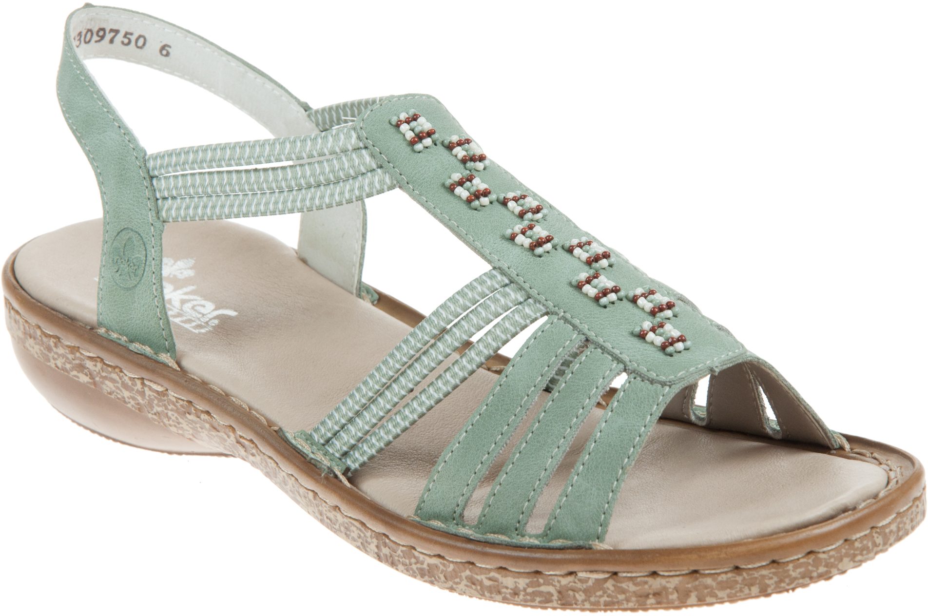 Rieker Regina Mint 62855-52 - Full Sandals - Humphries Shoes