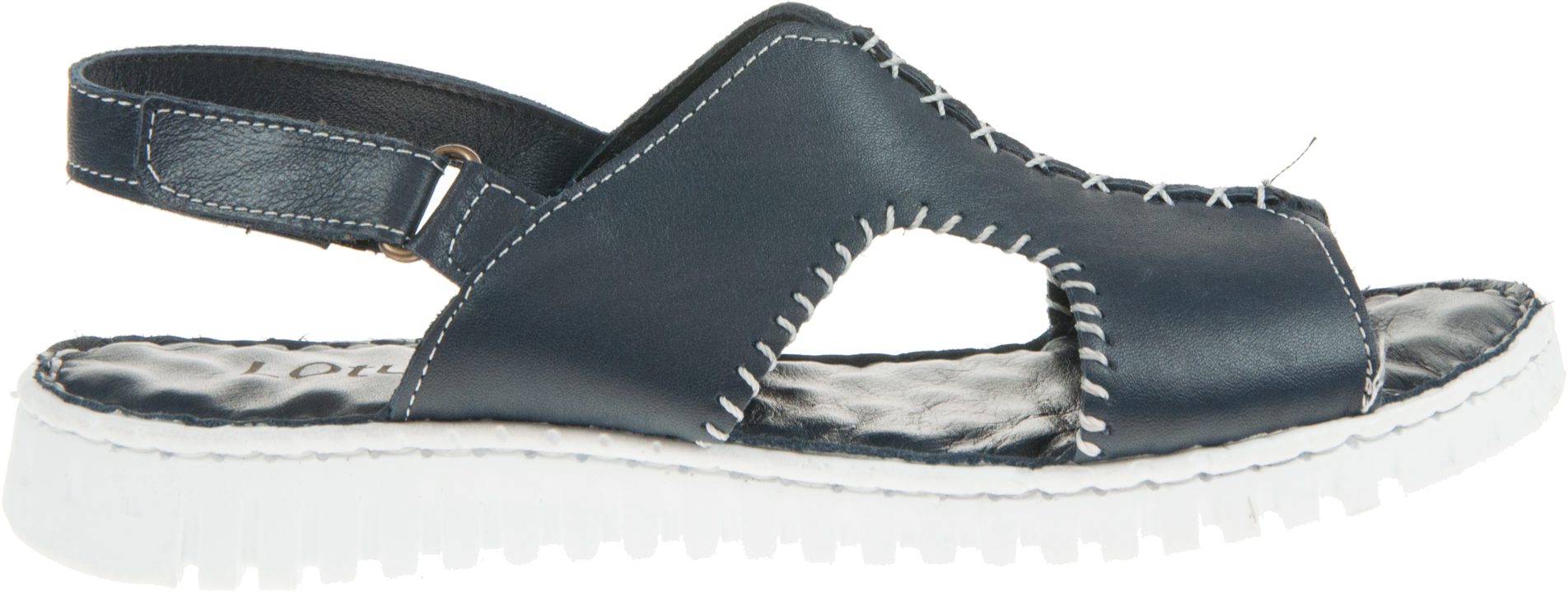Lotus Astrid Navy Ulp231 DE - Full Sandals - Humphries Shoes