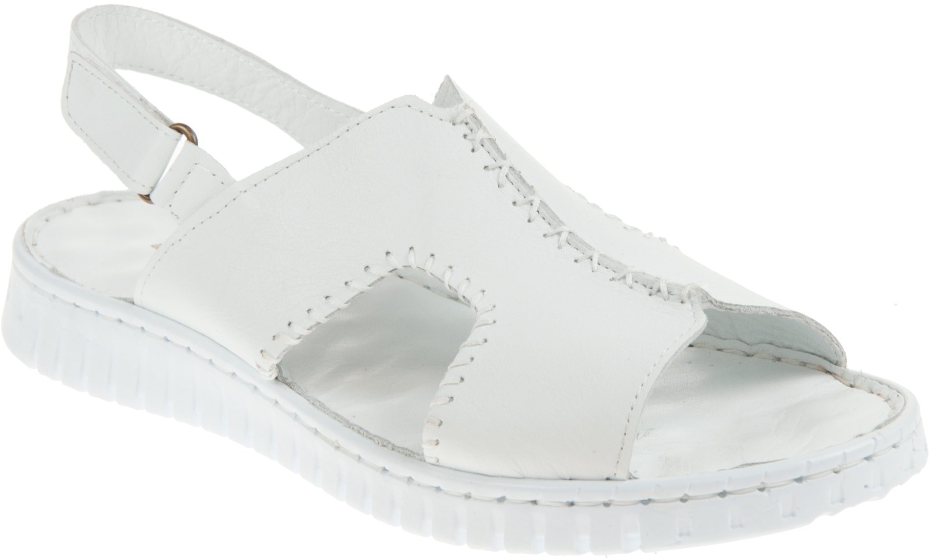 Lotus Astrid White Ulp231 WW - Full Sandals - Humphries Shoes
