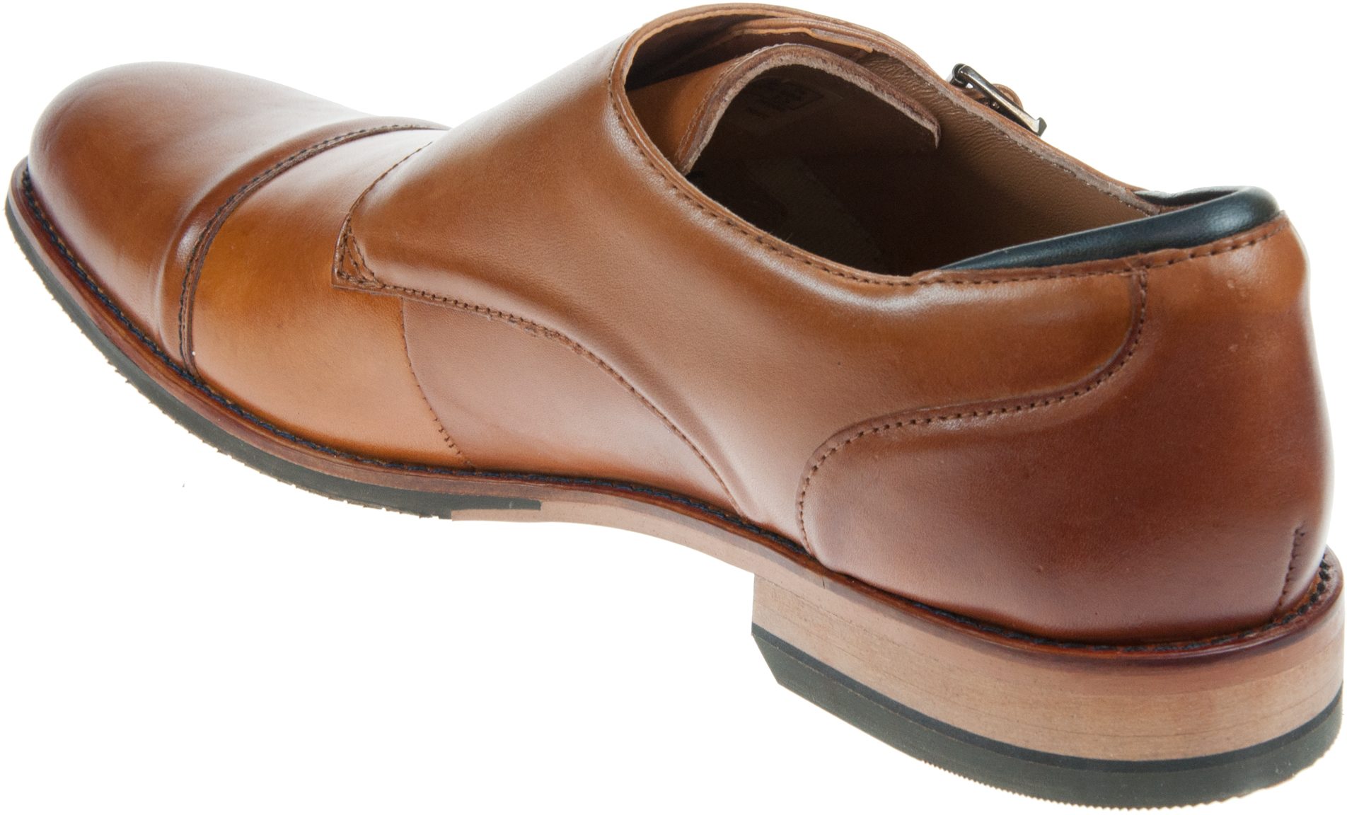 Clarks Craft Arlo Monk Tan Leather 26172452 - Formal Shoes - Humphries ...