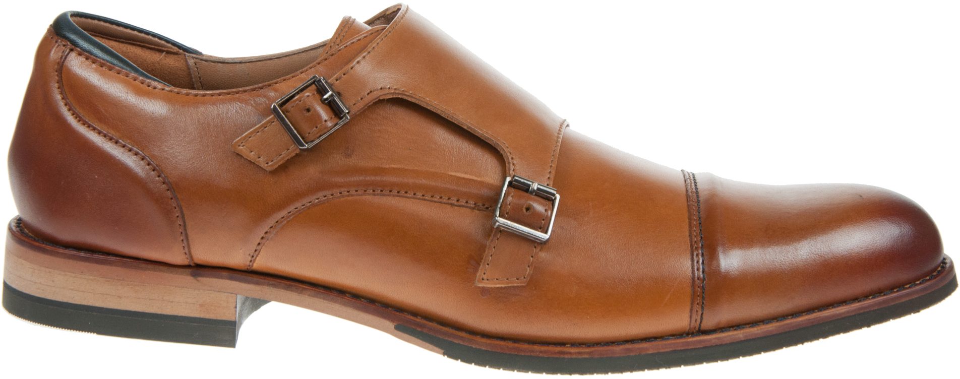 Clarks Craft Arlo Monk Tan Leather 26172452 - Formal Shoes - Humphries ...