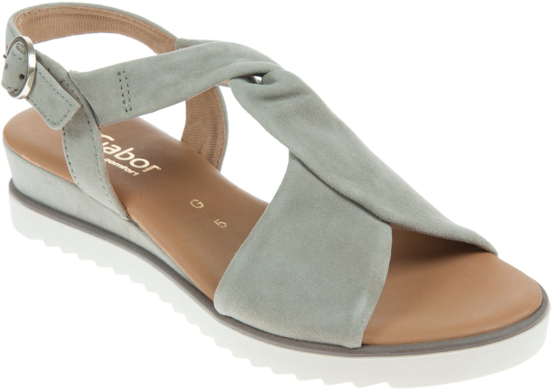 Gabor Rich Grey 22.751.11 - Full Sandals - Humphries Shoes