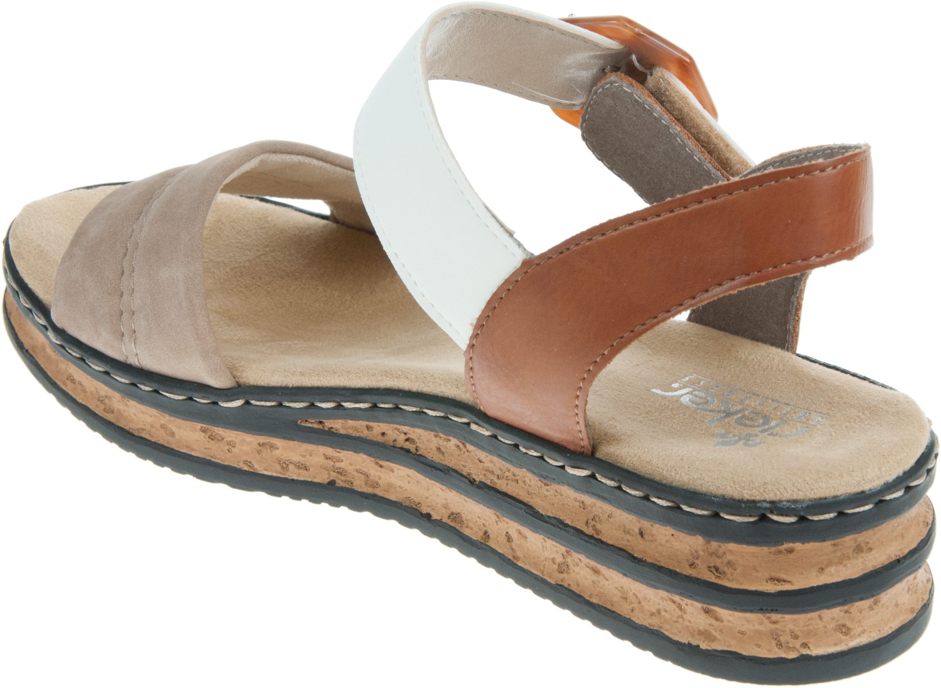 Rieker Regina Shell 62964-90 - Full Sandals - Humphries Shoes