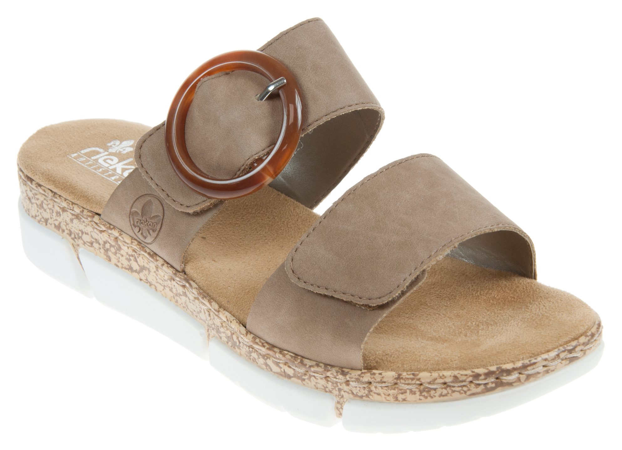 Rieker Regina Shell V2392-62 - Mule Sandals - Humphries Shoes