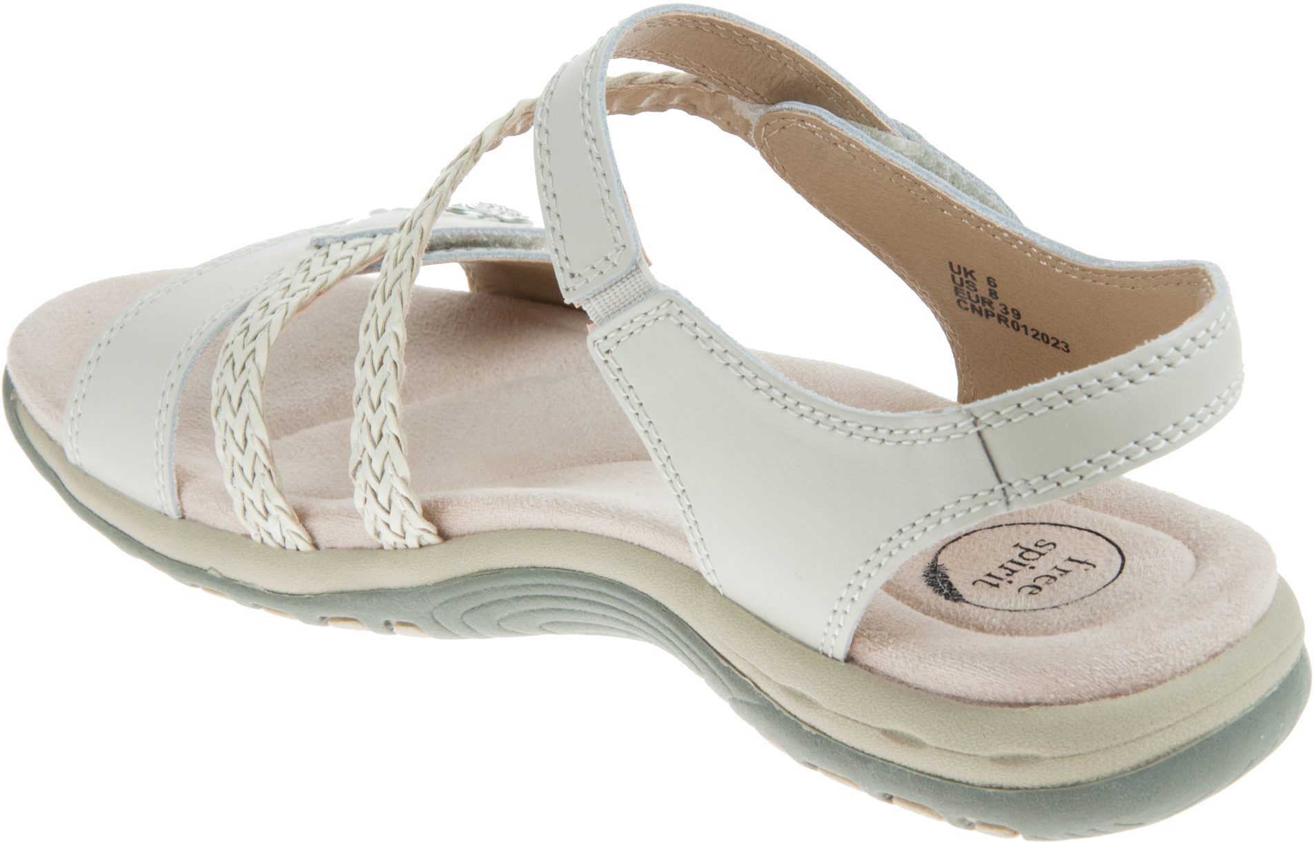 Free Spirit Malibu Sand White 40560 - Full Sandals - Humphries Shoes