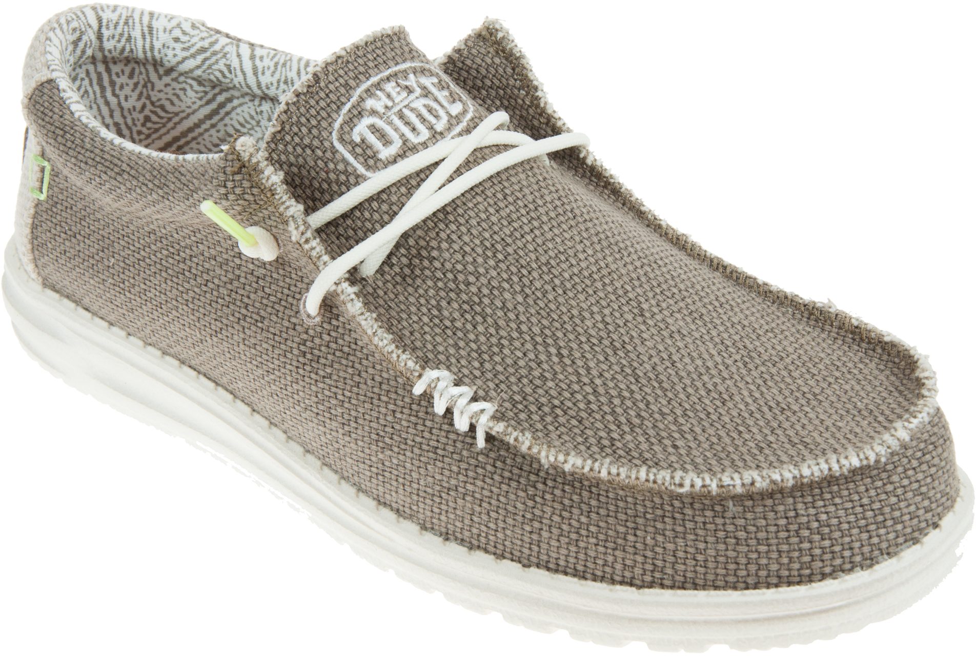 Dude Wally Braided Fossil 40003-2BS - Casual Shoes - Humphries Shoes