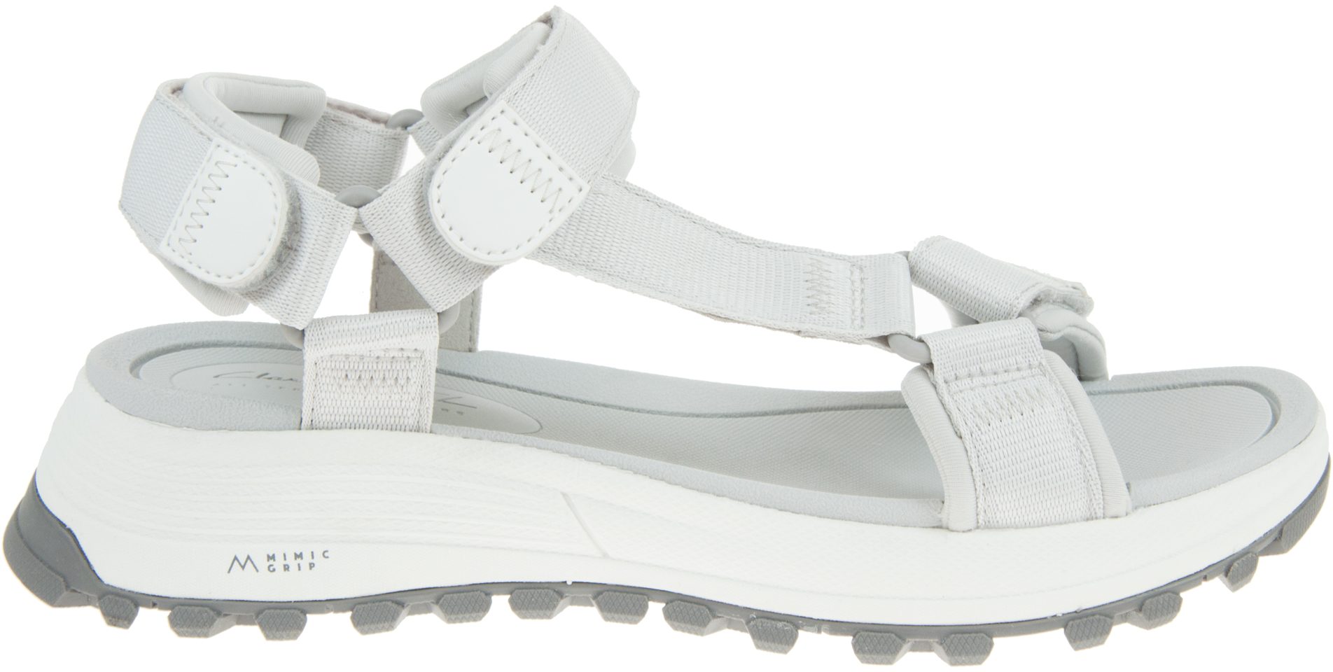 Clarks ATL Trek Sport White Combi 26170576 - Full Sandals - Humphries Shoes