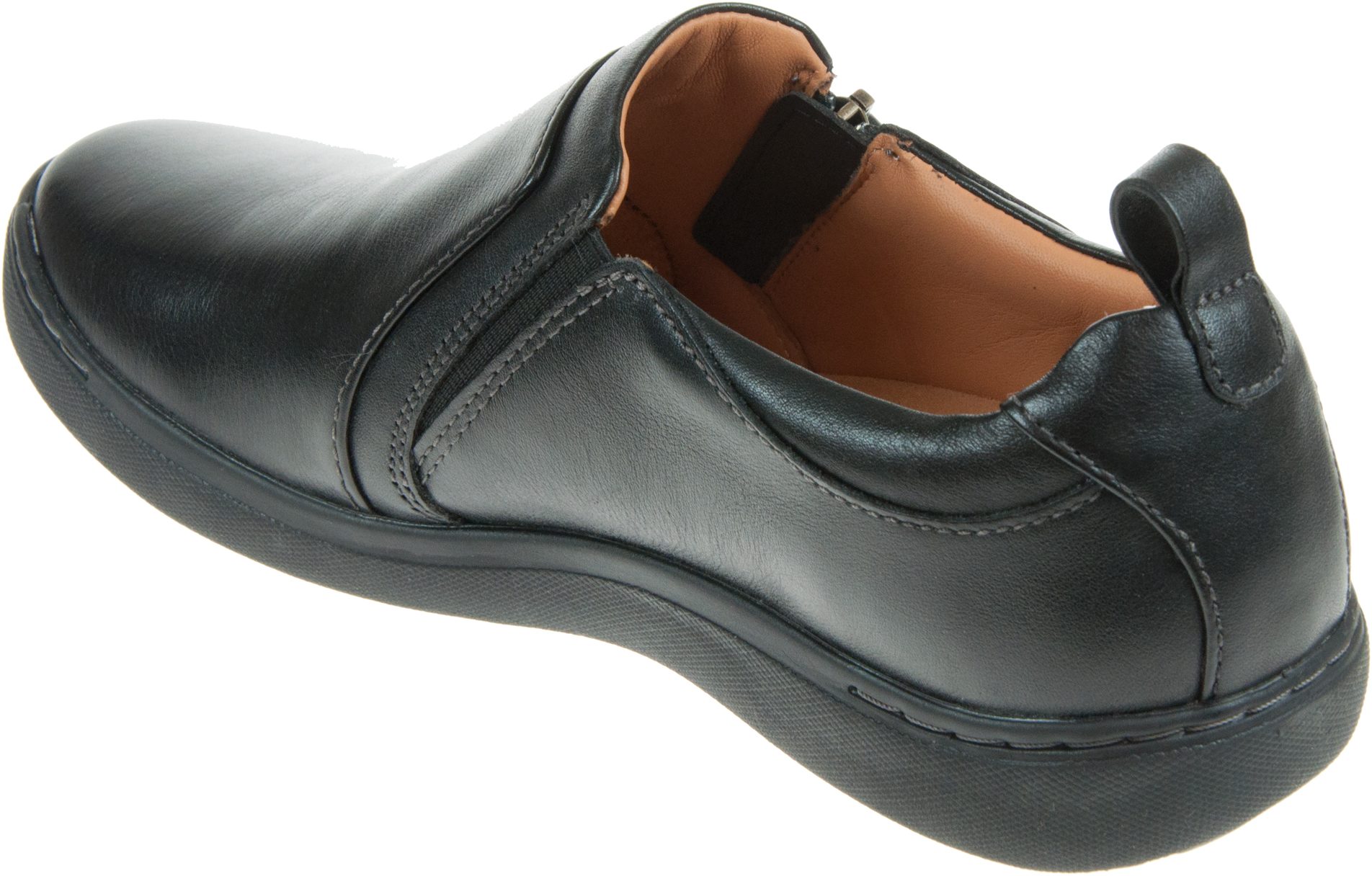 Clarks Nalle Lilac Black Leather 26172531 - Everyday Shoes - Humphries ...