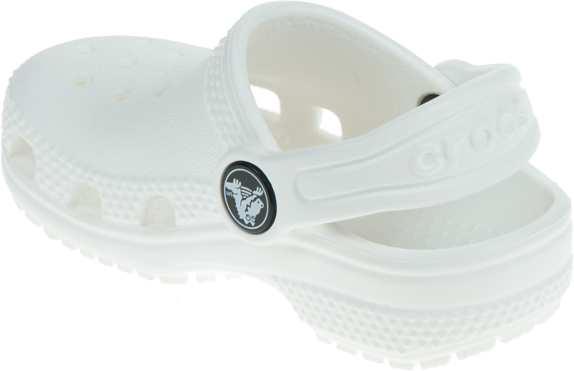 Crocs Kids Classic Clog White 206990-100 - Boys Sandals - Humphries Shoes