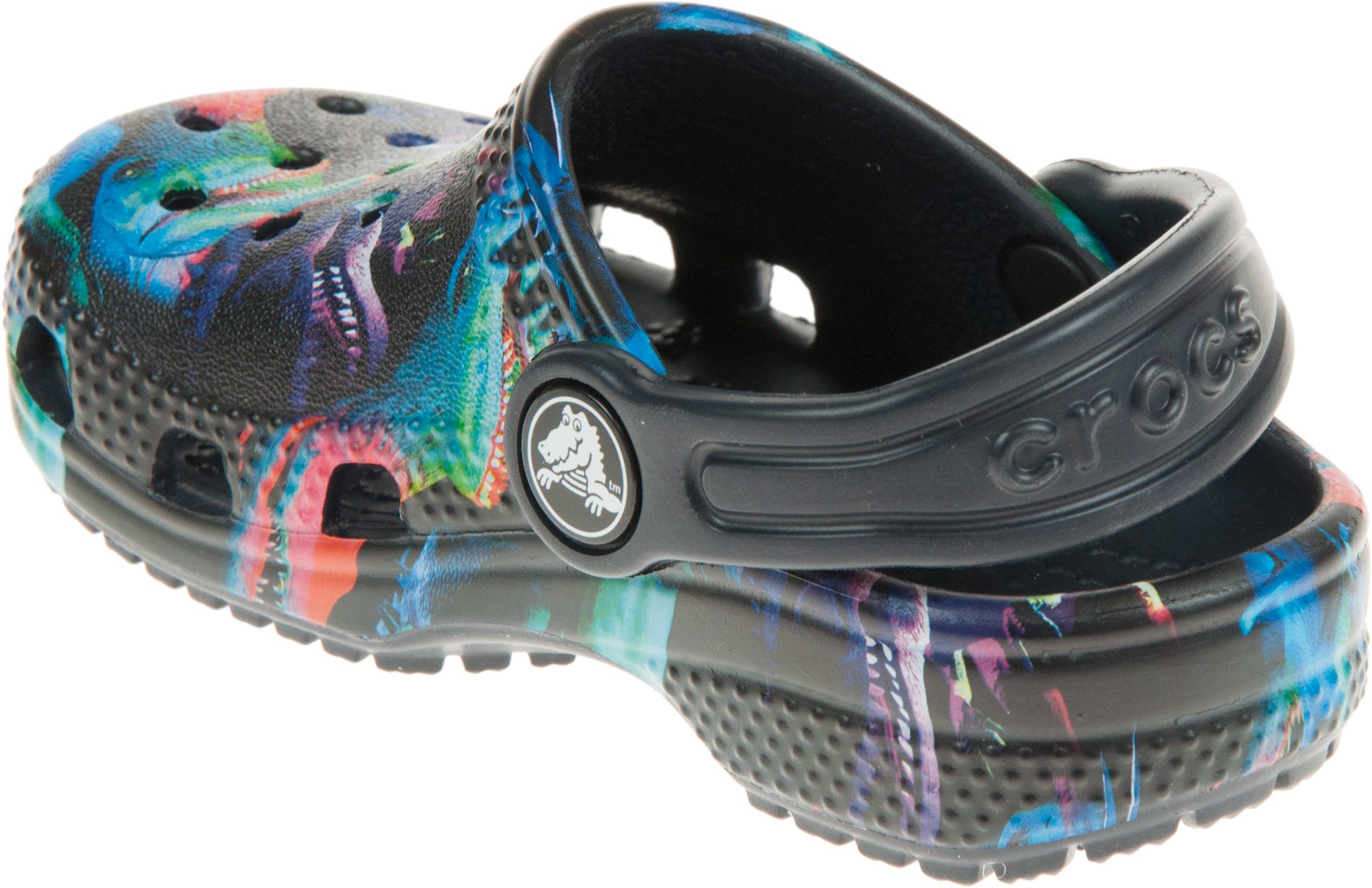 Crocs Dino Clog T Deep Navy / Multi 208303-4LF - Boys Sandals ...