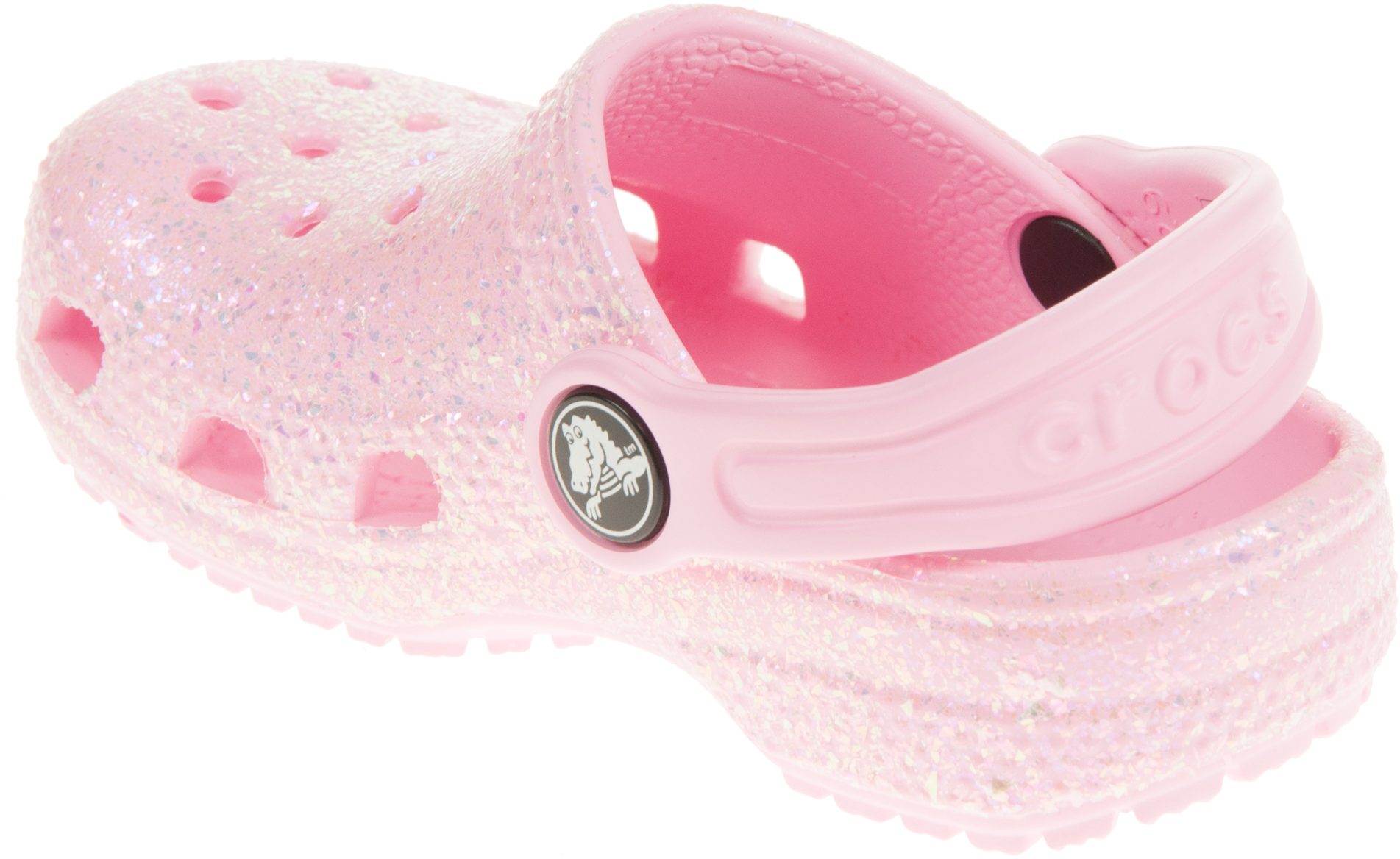 Crocs Glitter Clog T Flamingo 206992-6S0 - Girls Sandals - Humphries Shoes