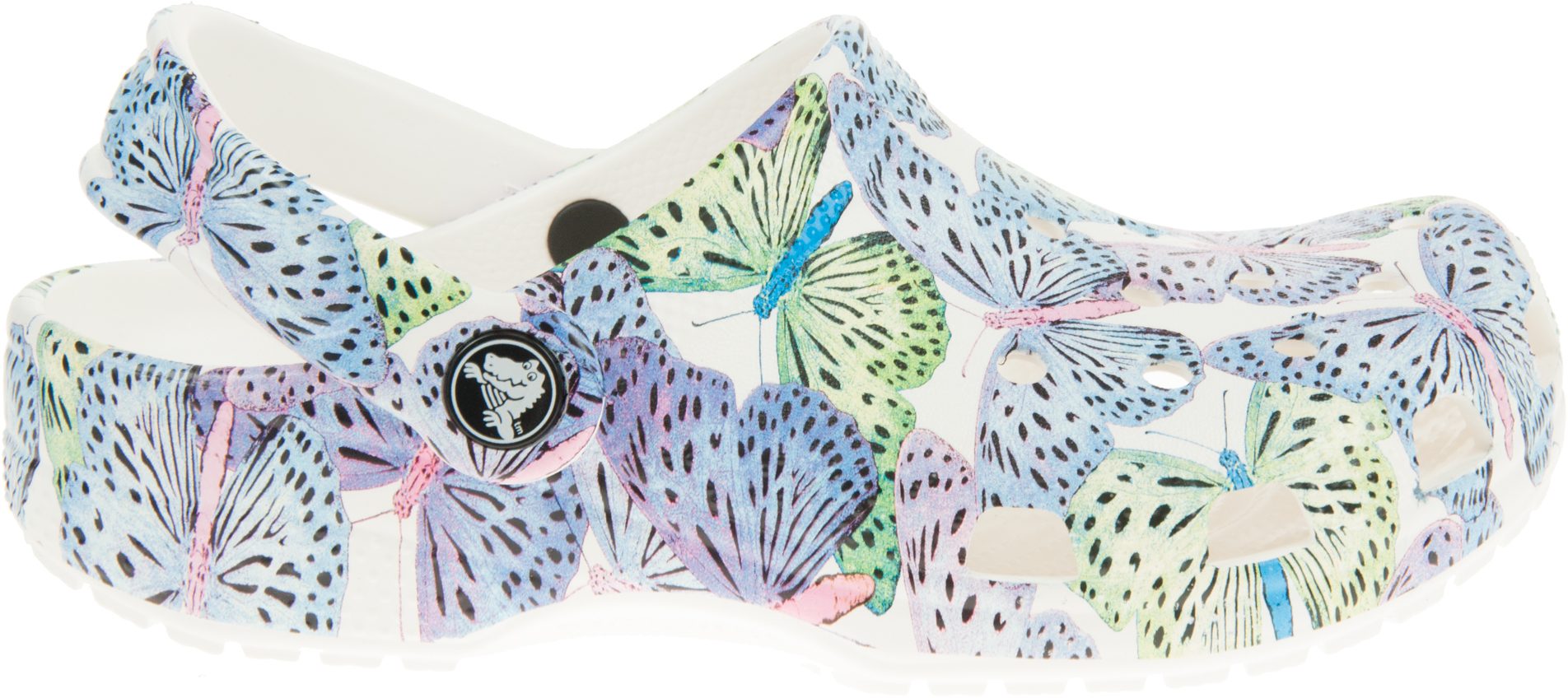 Crocs Kids Classic Clog White/Multi 208297-94S - Girls Sandals ...