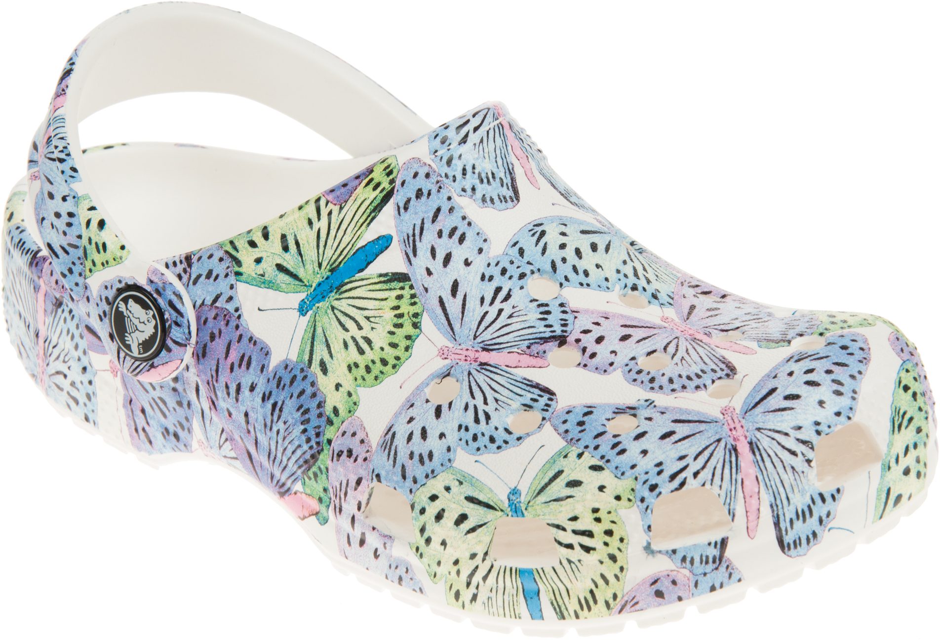 Crocs Kids Classic Clog White/Multi 208297-94S - Girls Sandals ...